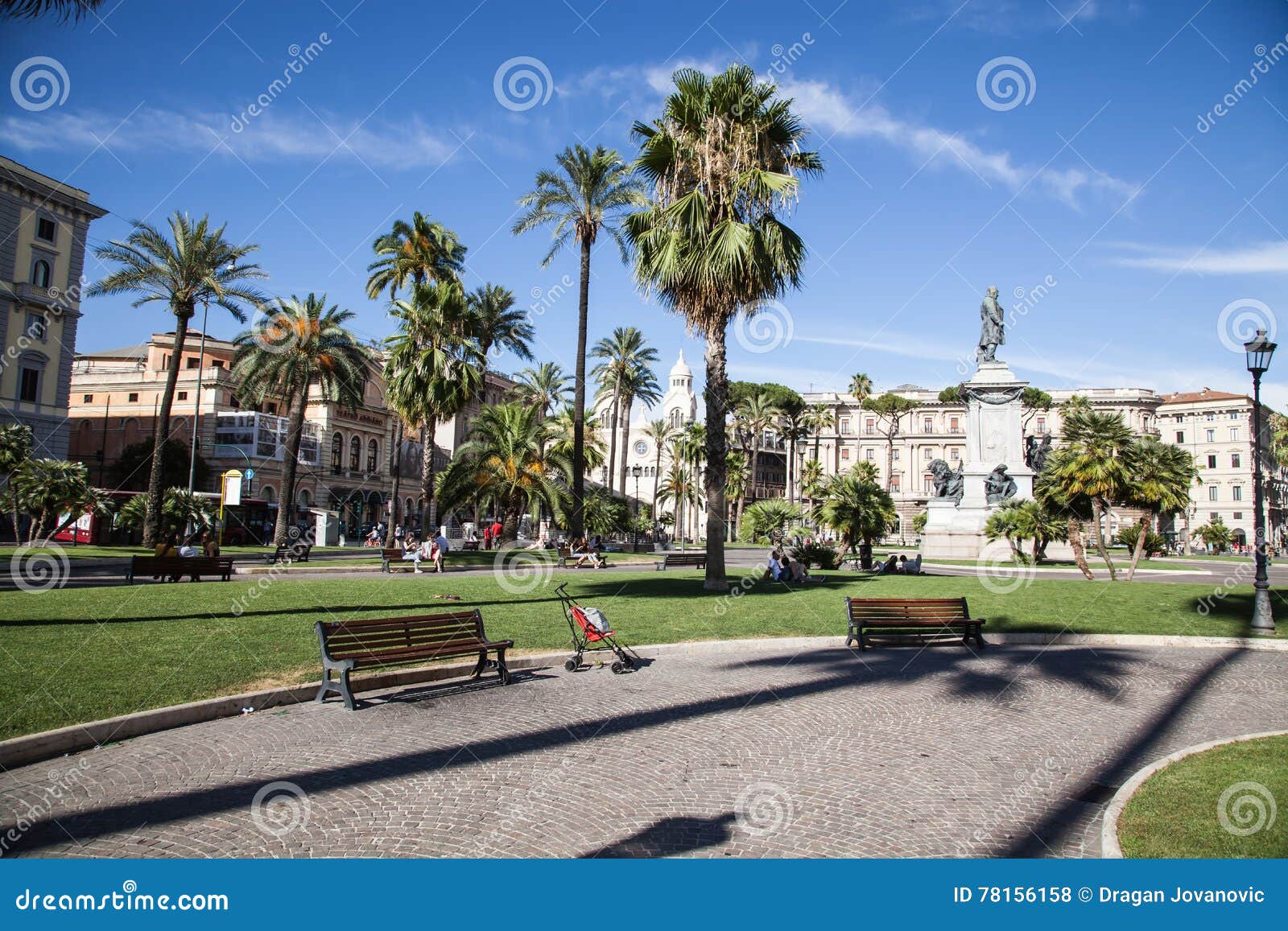 Piazza Cavour, Rome editorial stock photo. Image of architectural ...