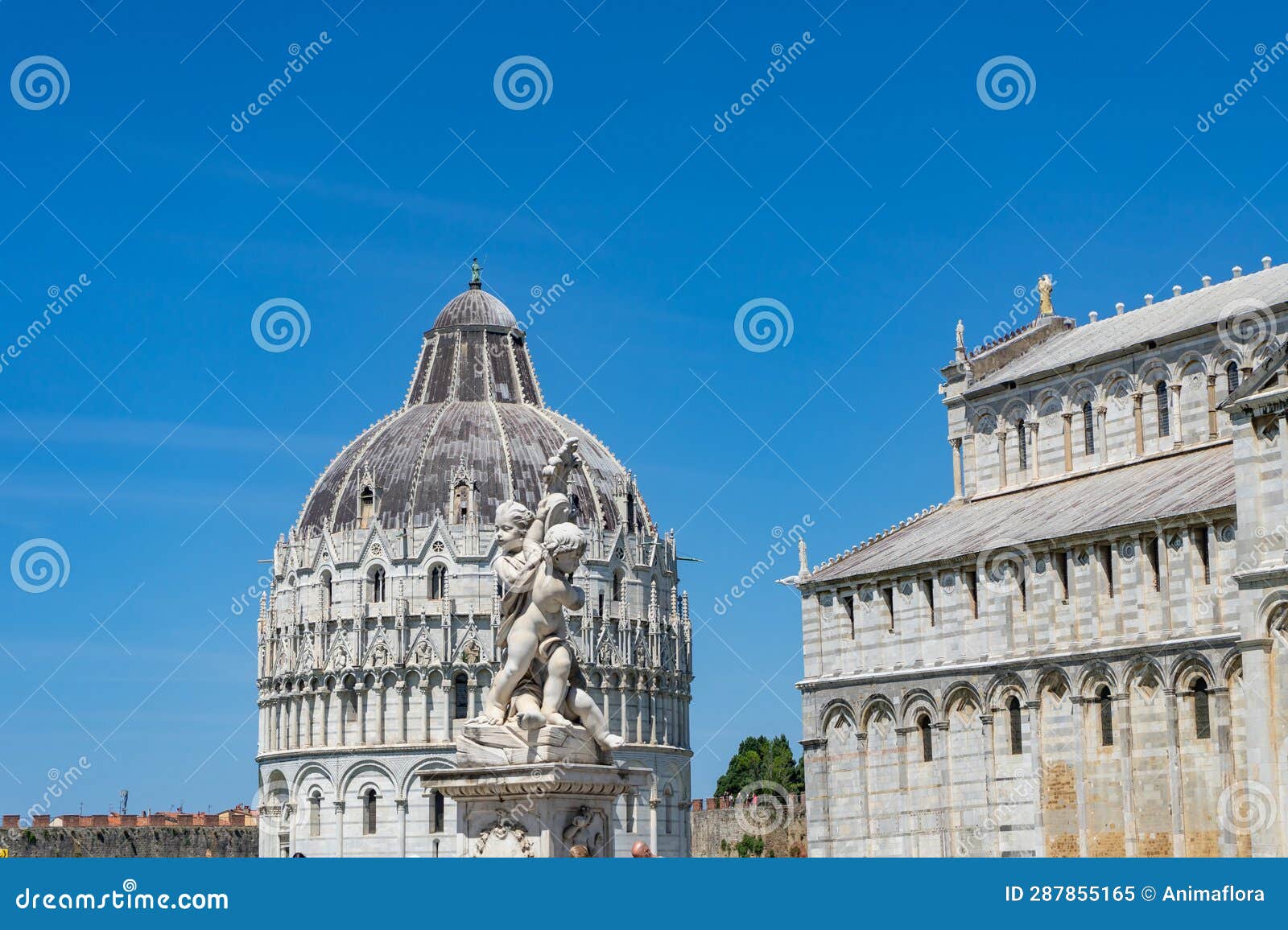 Piazza Dei Miracoli City in Pisa Stock Image - Image of city, piazza ...