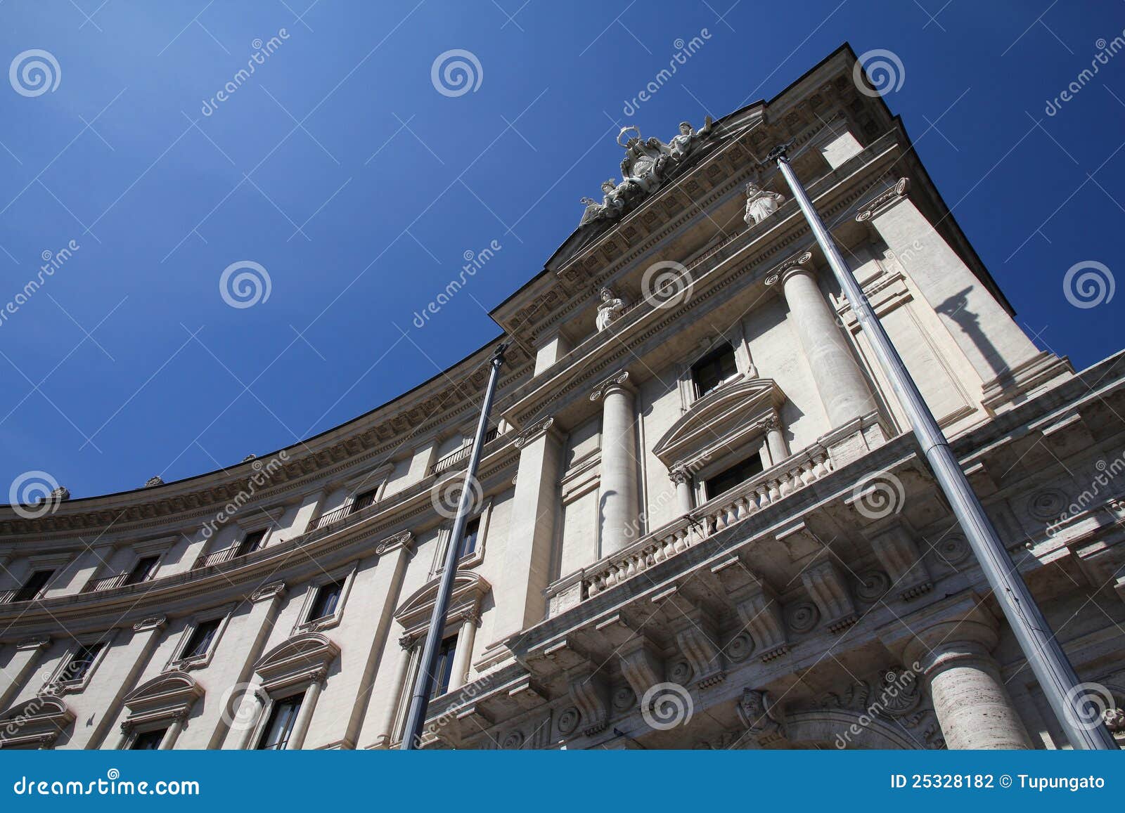Piazza Della Repubblica, Rome Stock Photo - Image of italian, city ...