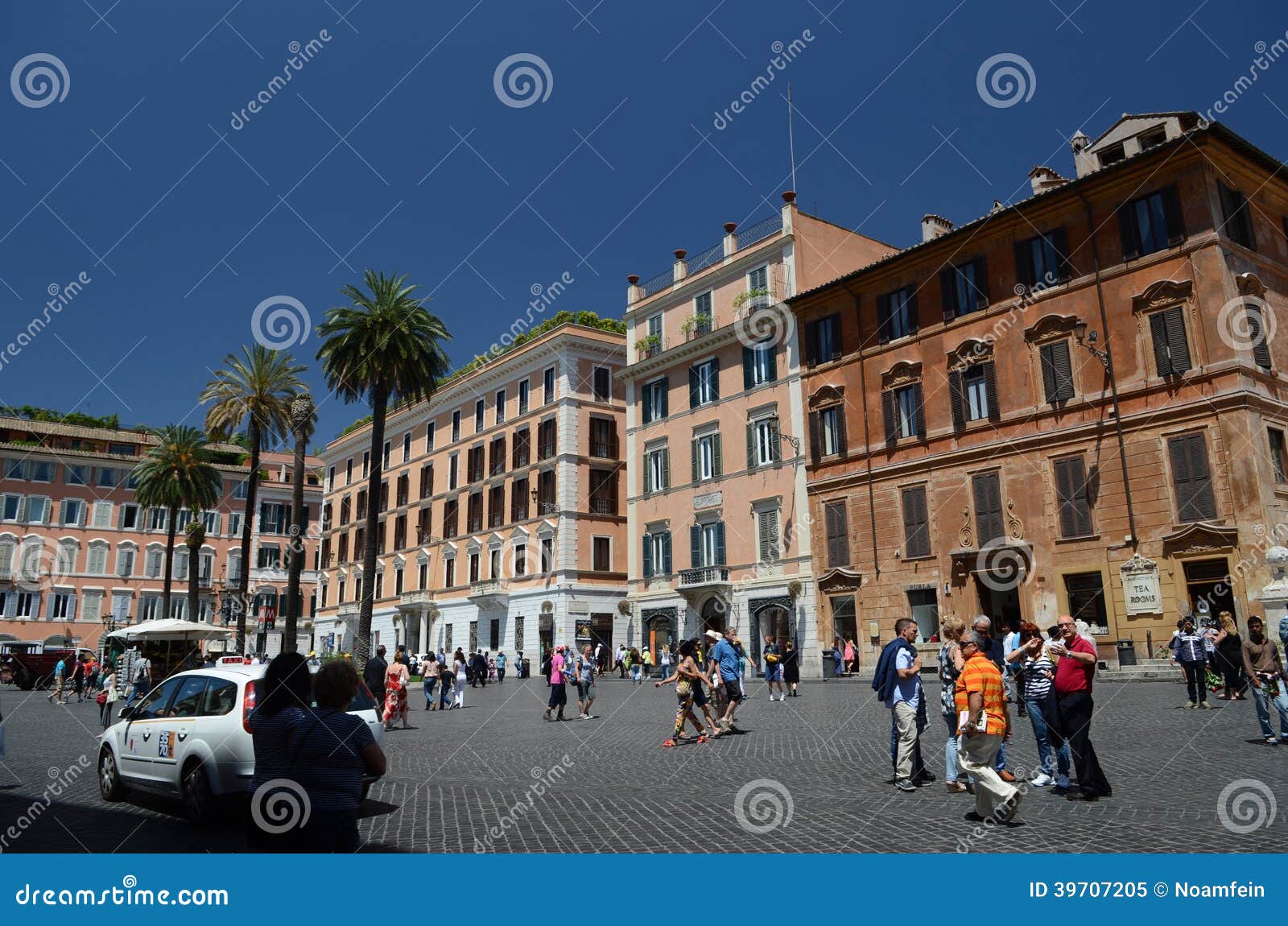 Piazza di Spagna a Roma immagine editoriale. Immagine di italiano ...