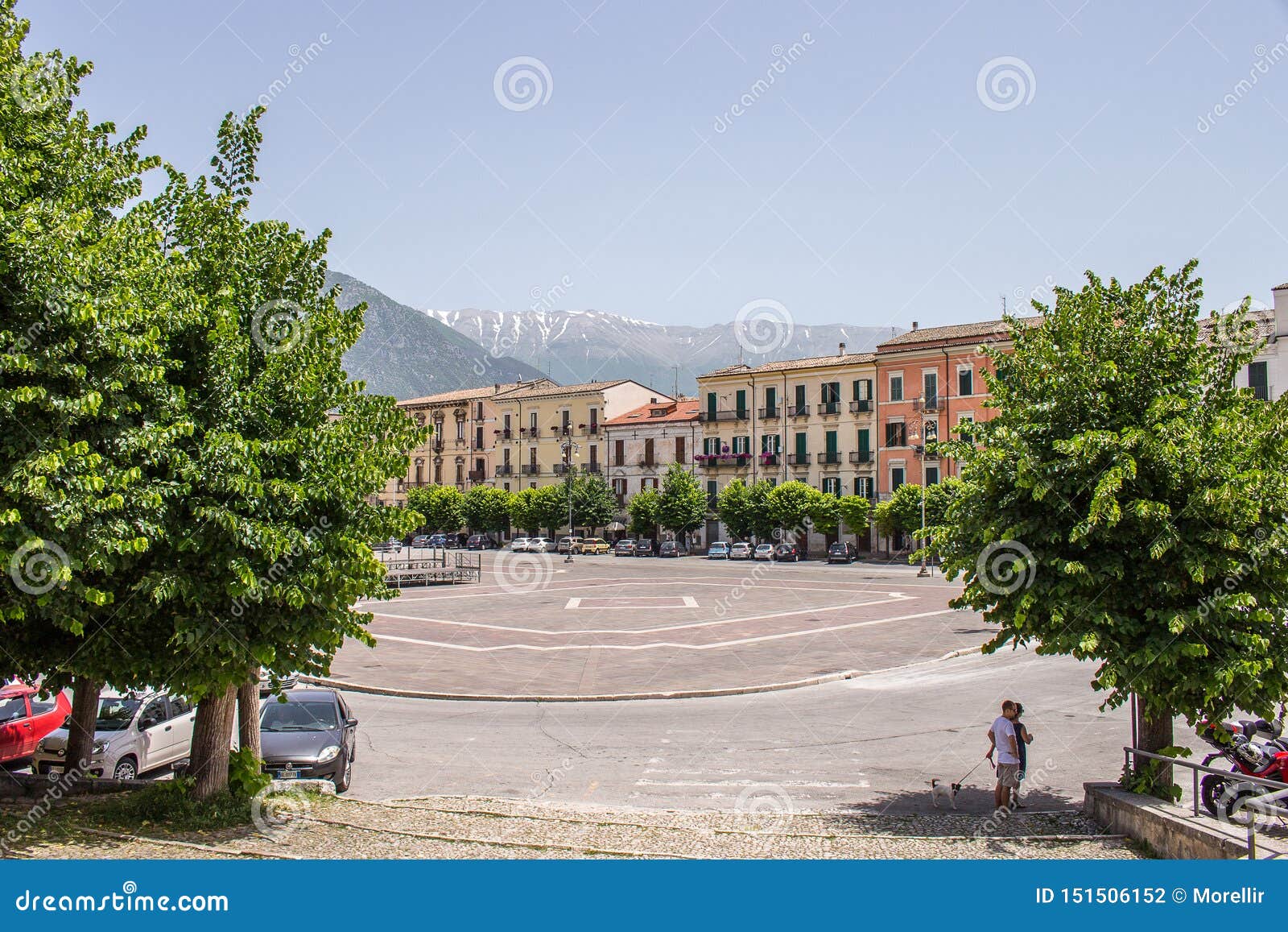 Piazza Giuseppe Garibaldi is the Largest Square in the City of Sulmona ...