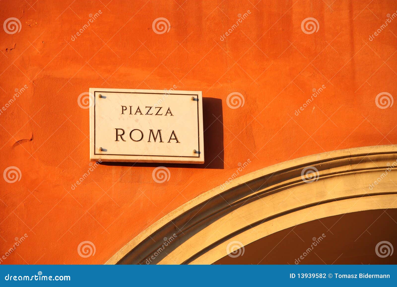 Piazza Roma stock photo. Image of historic, famous, city - 13939582