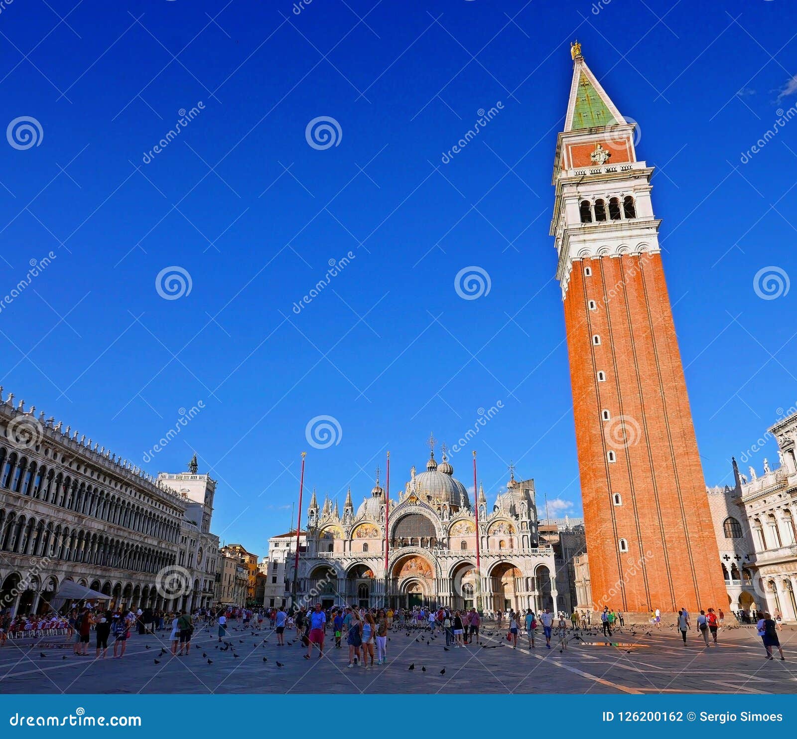 Piazza San Marco Venice editorial photography. Image of destinations ...