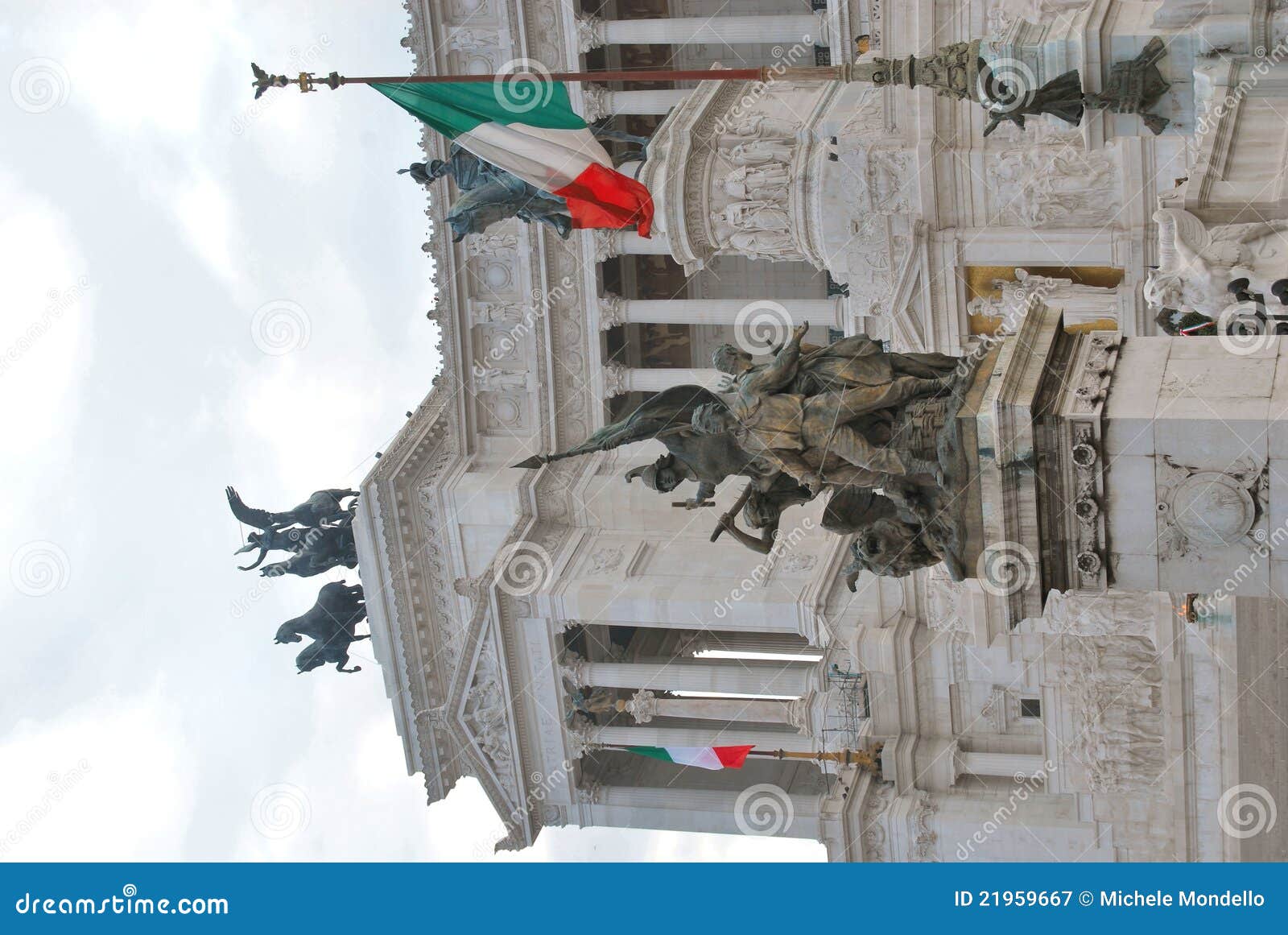 Piazza Venezia, Rome stock image. Image of vacation, history - 21959667