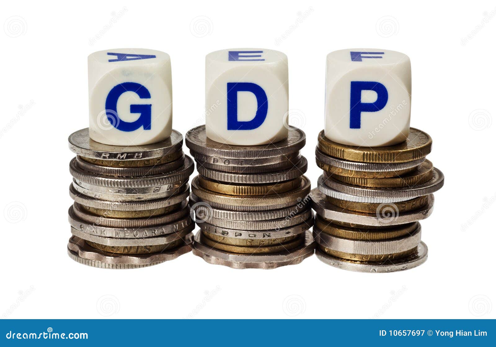 PIB image stock. Image du financier, monétaire, pile - 10657697