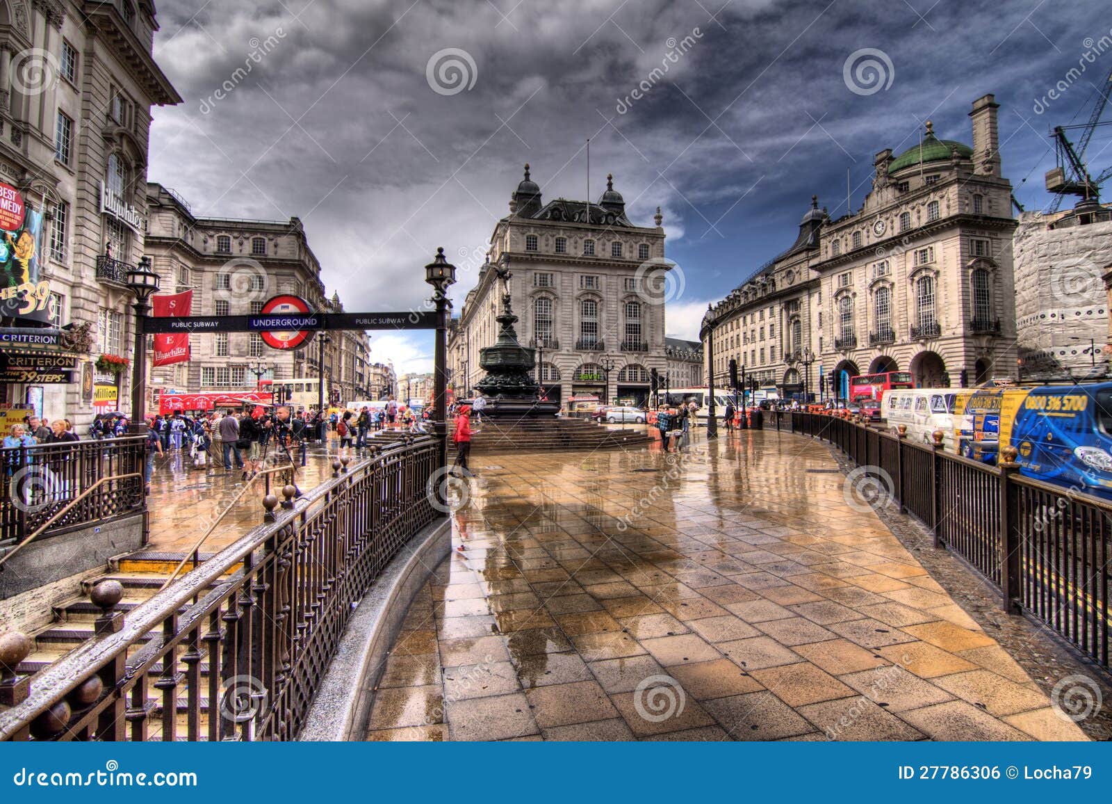 Picadilly Circus editorial photo. Image of bronze, landmark - 27786306