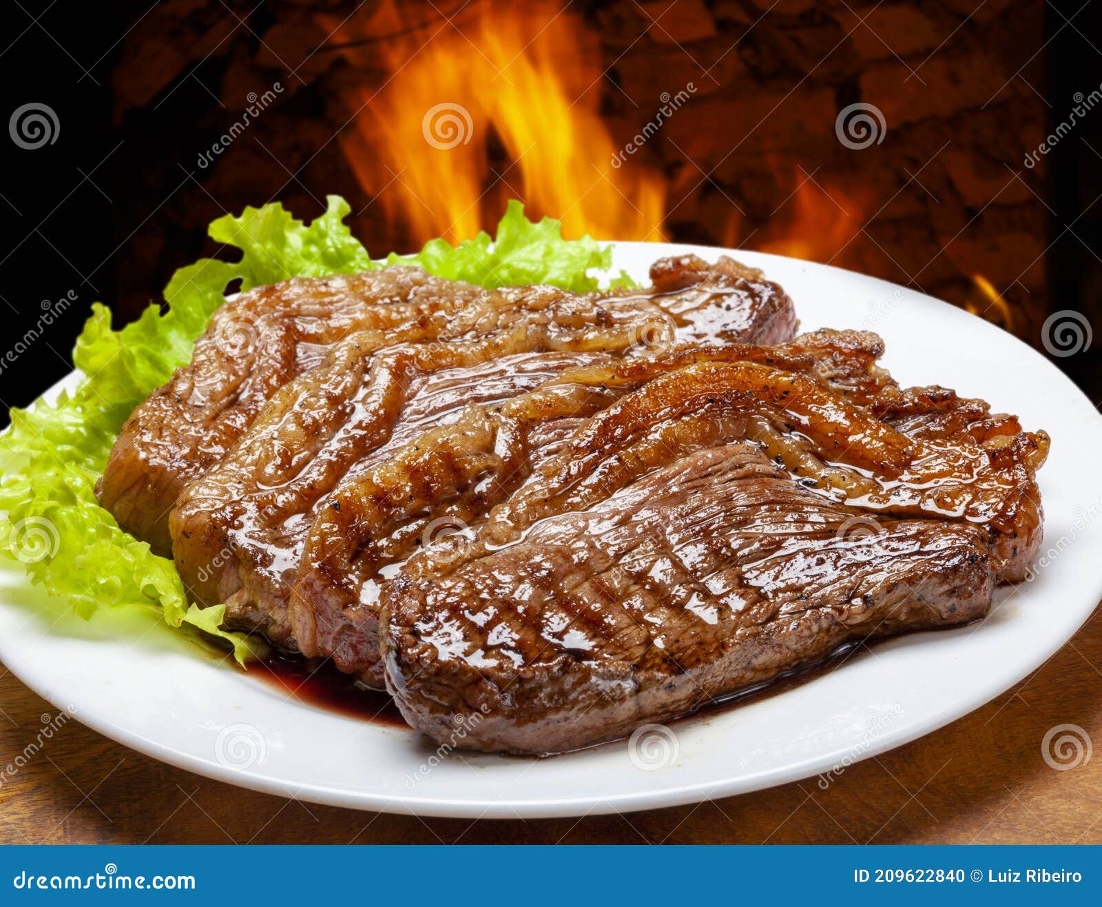 Picanha, Traditional Brazilian Beef Stock Photo - Image of churrasco ...