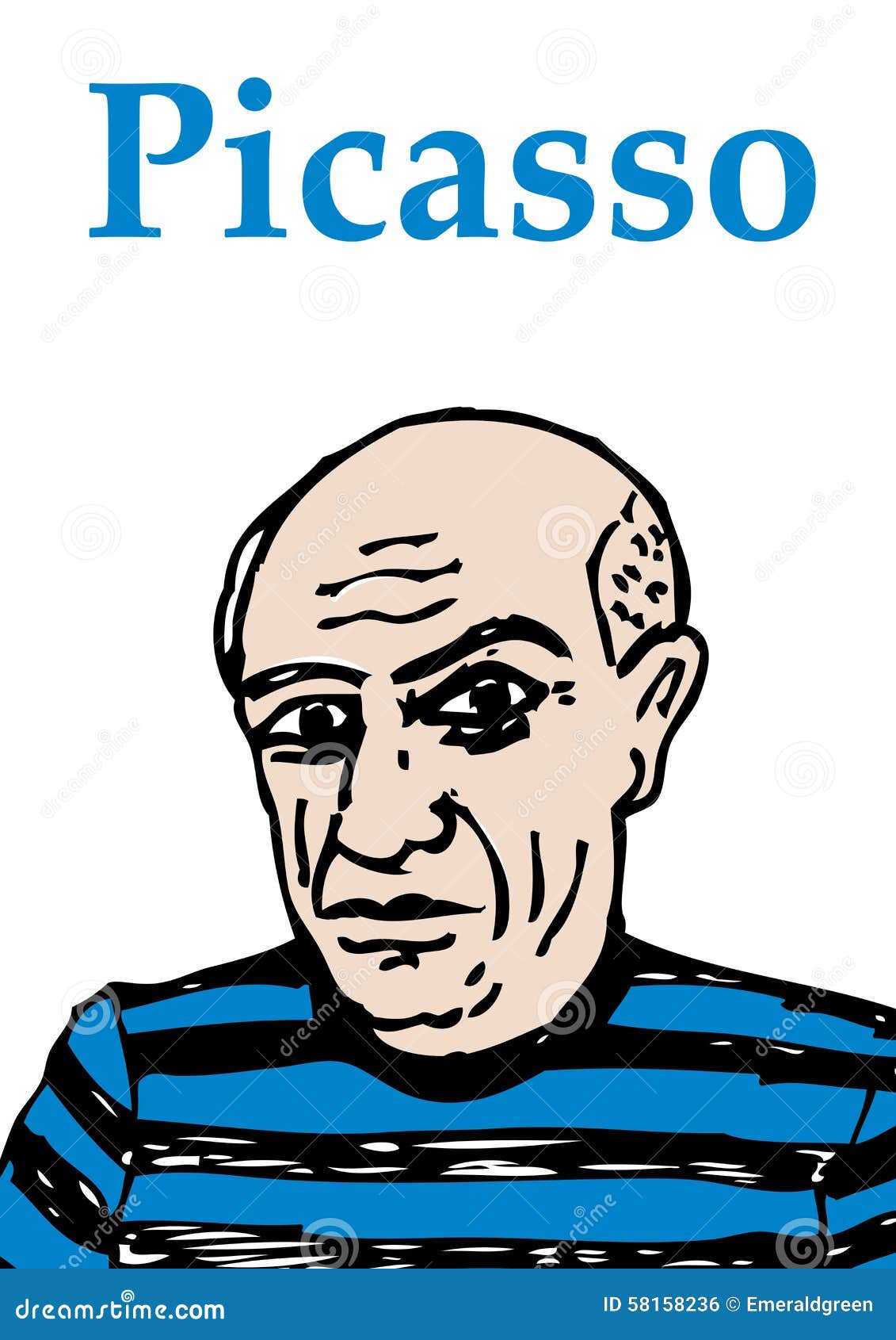 Picasso Stock Image | CartoonDealer.com #90448291