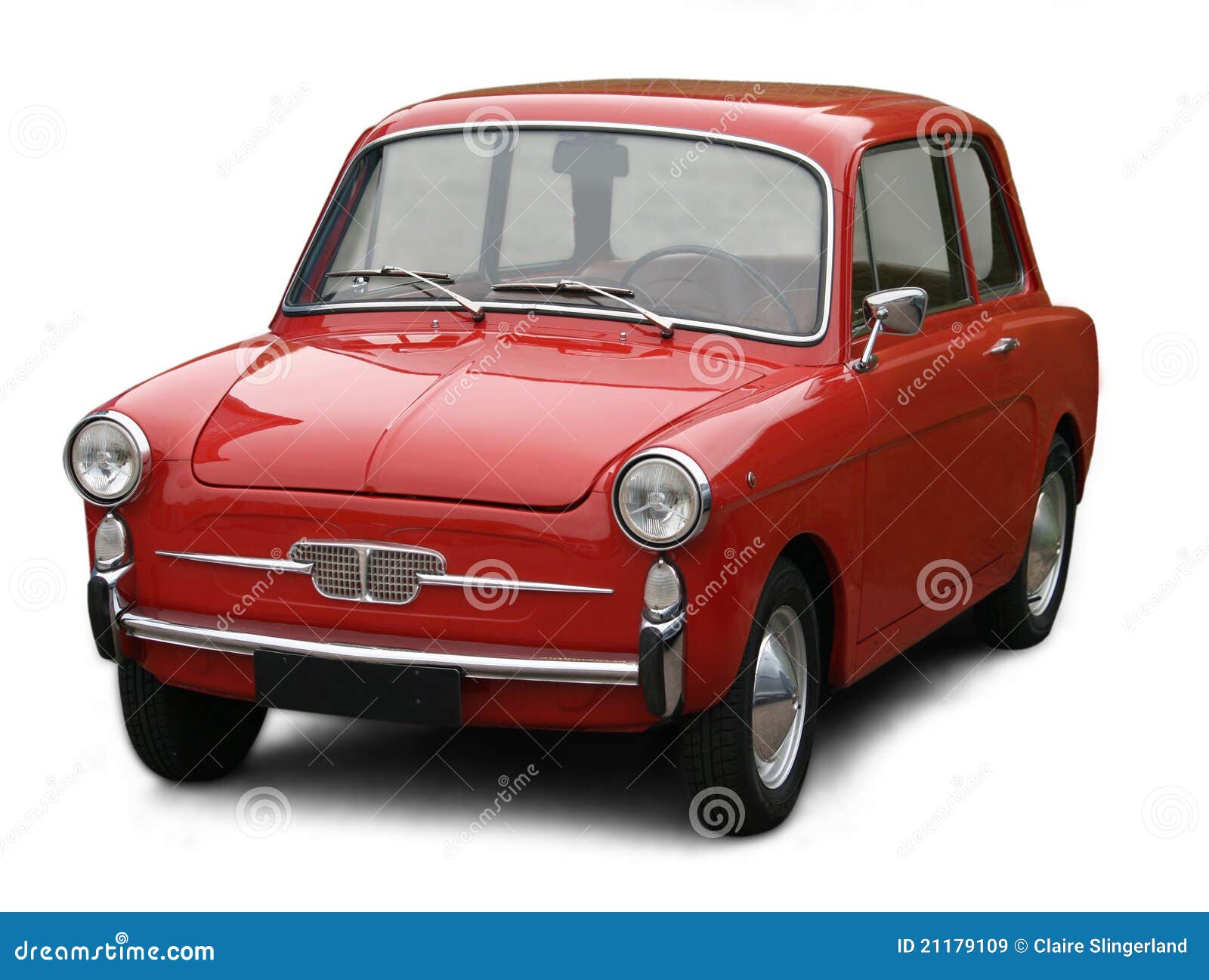 Piccola Automobile Italiana Classica. Immagine Stock - Immagine di ...