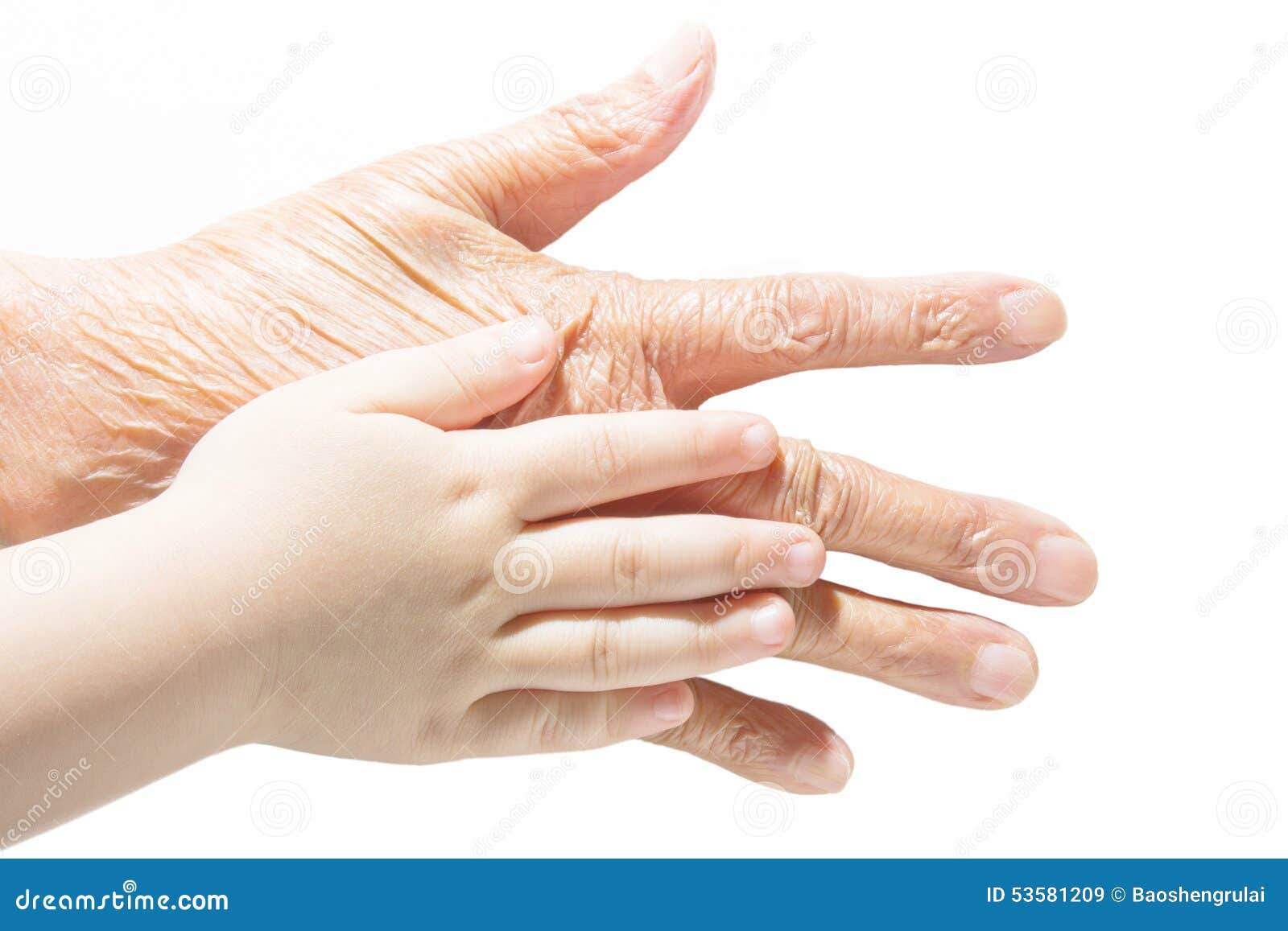 Piccole mani e grandi mani immagine stock. Immagine di madre - 53581209