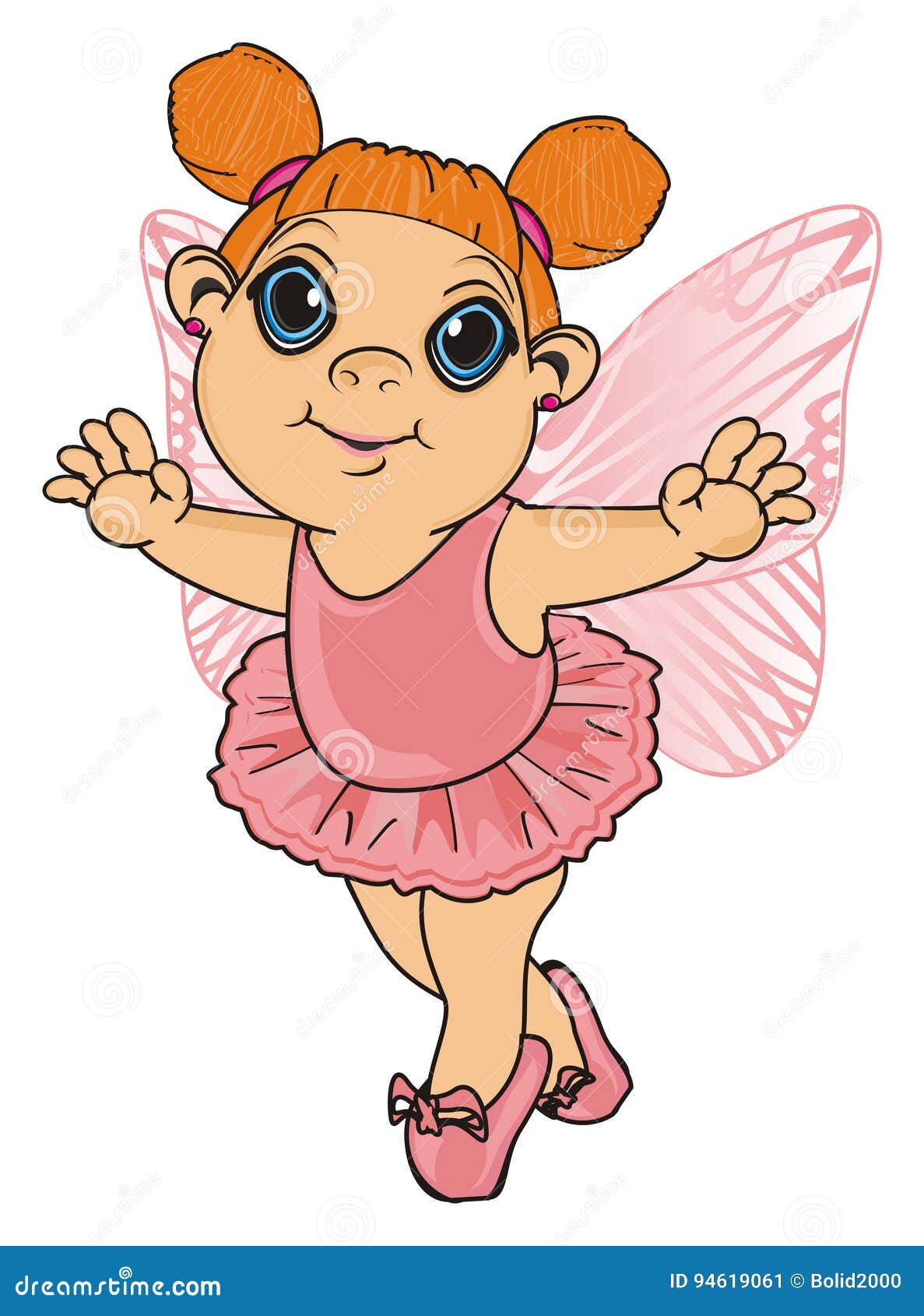 Piccolo fatato felice illustrazione di stock. Illustrazione di ...