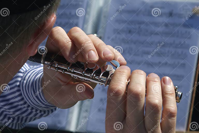 Piccolo Flute stock photo. Image of musician, classical - 2564930