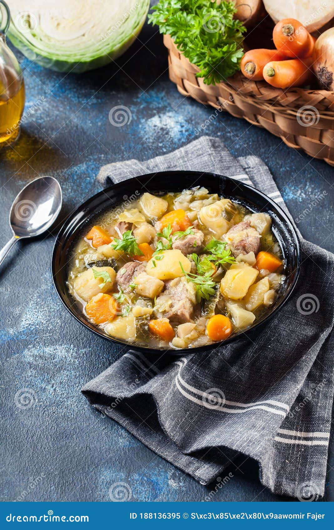 Pichelsteiner, German Stew that Contains Meat Stock Image - Image of ...