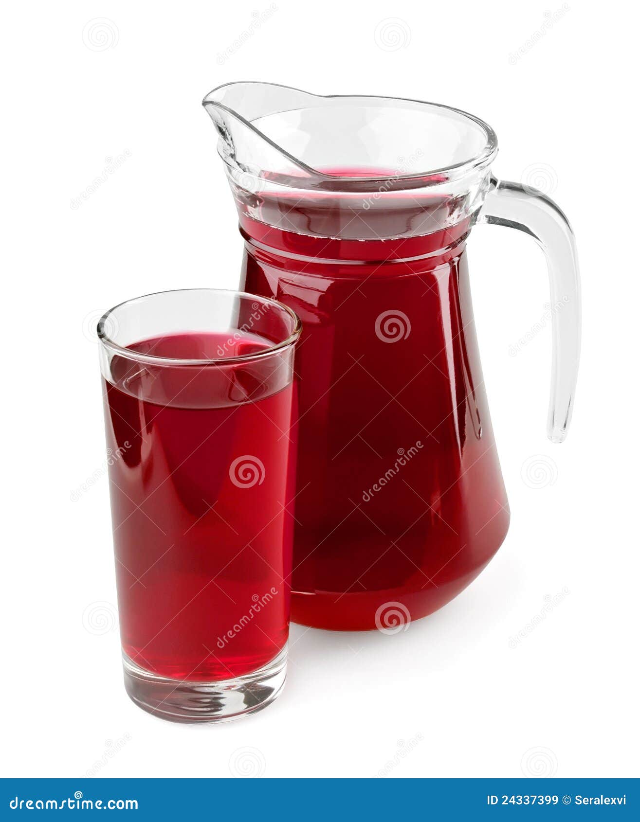 Pichet Et Glace De Jus De Fruit Image stock - Image du vitamine ...