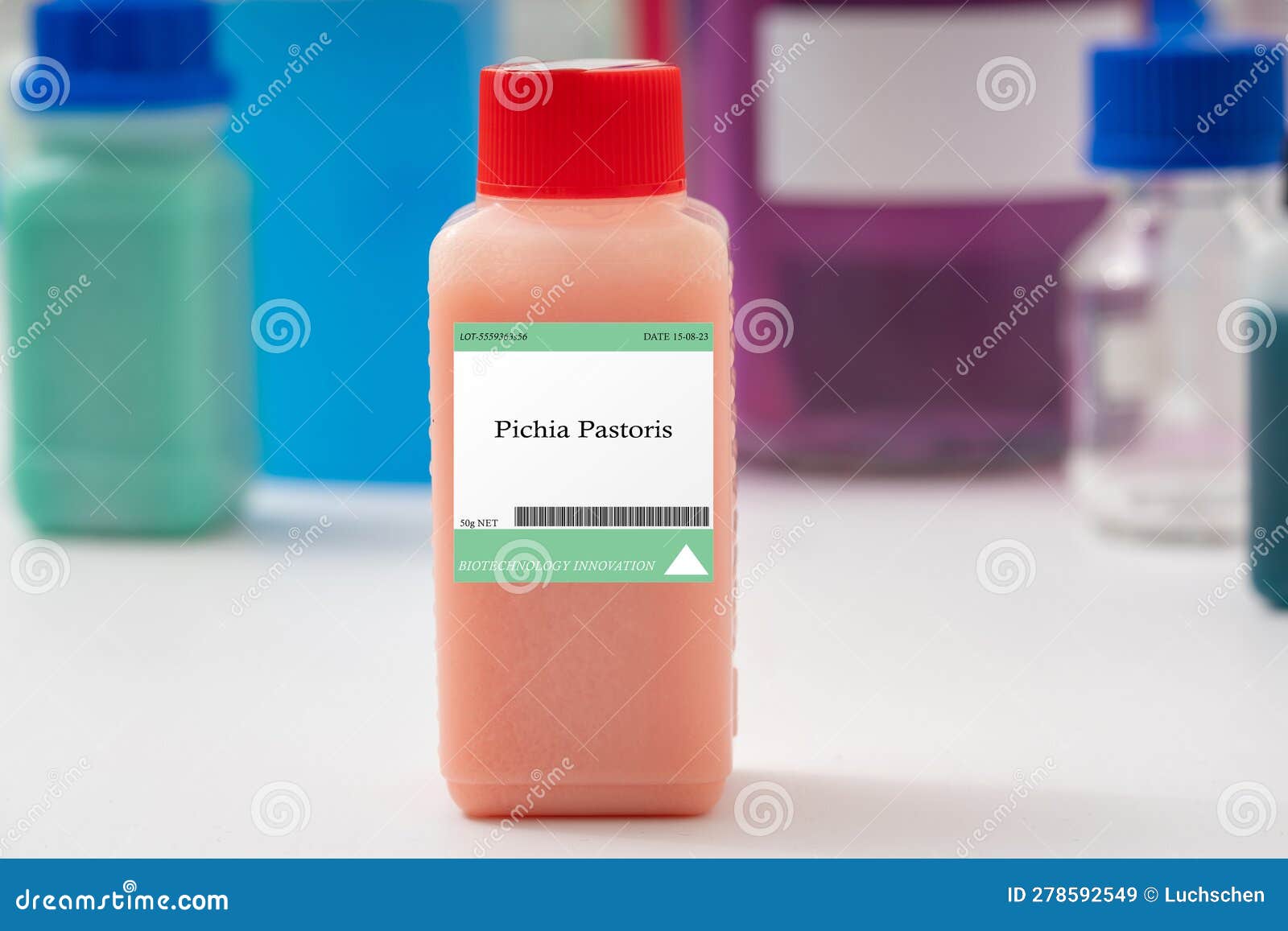 Pichia pastoris stock illustration. Illustration of microbiology ...