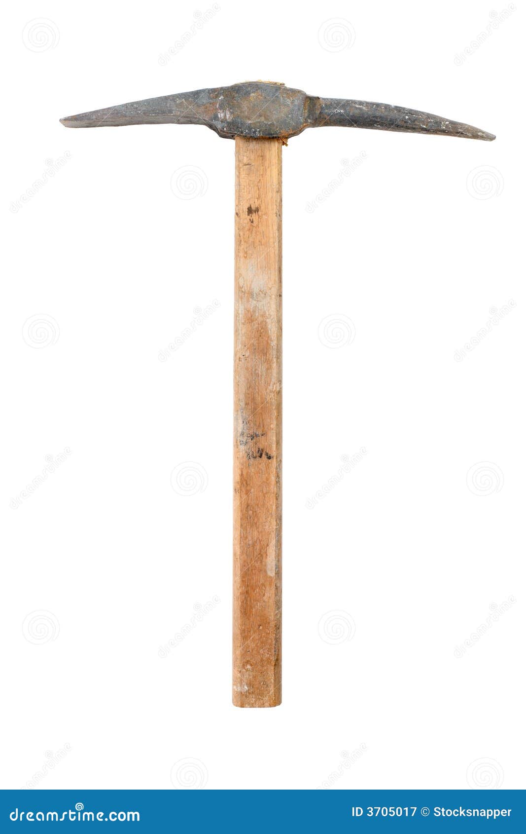 Pick axe stock image. Image of isolated, small, antique - 3705017