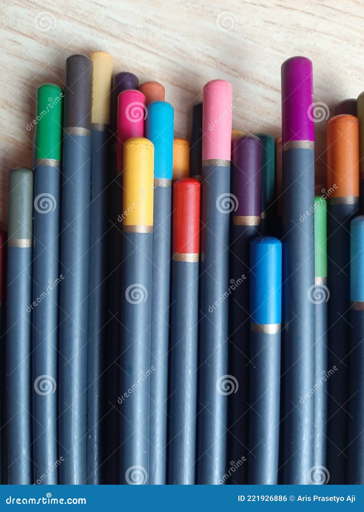 Pick the color pencil stock photo. Image of face, green - 221926886
