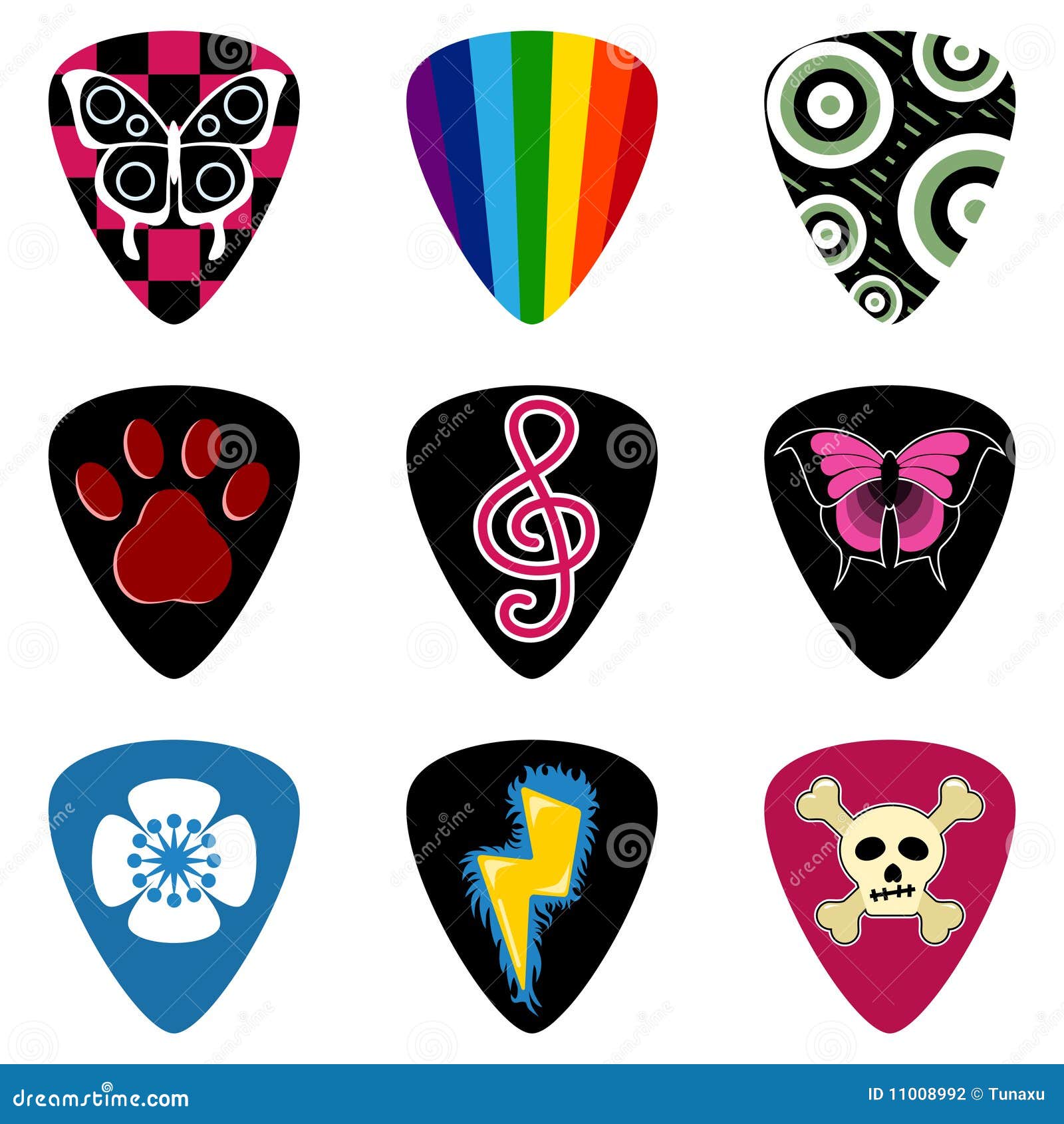 Pick icon set stock vector. Illustration of isolated - 11008992
