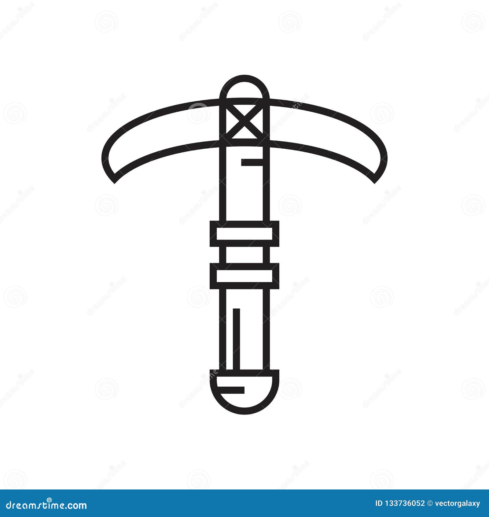 Pick Icon Vector Sign and Symbol Isolated on White Background Stock ...