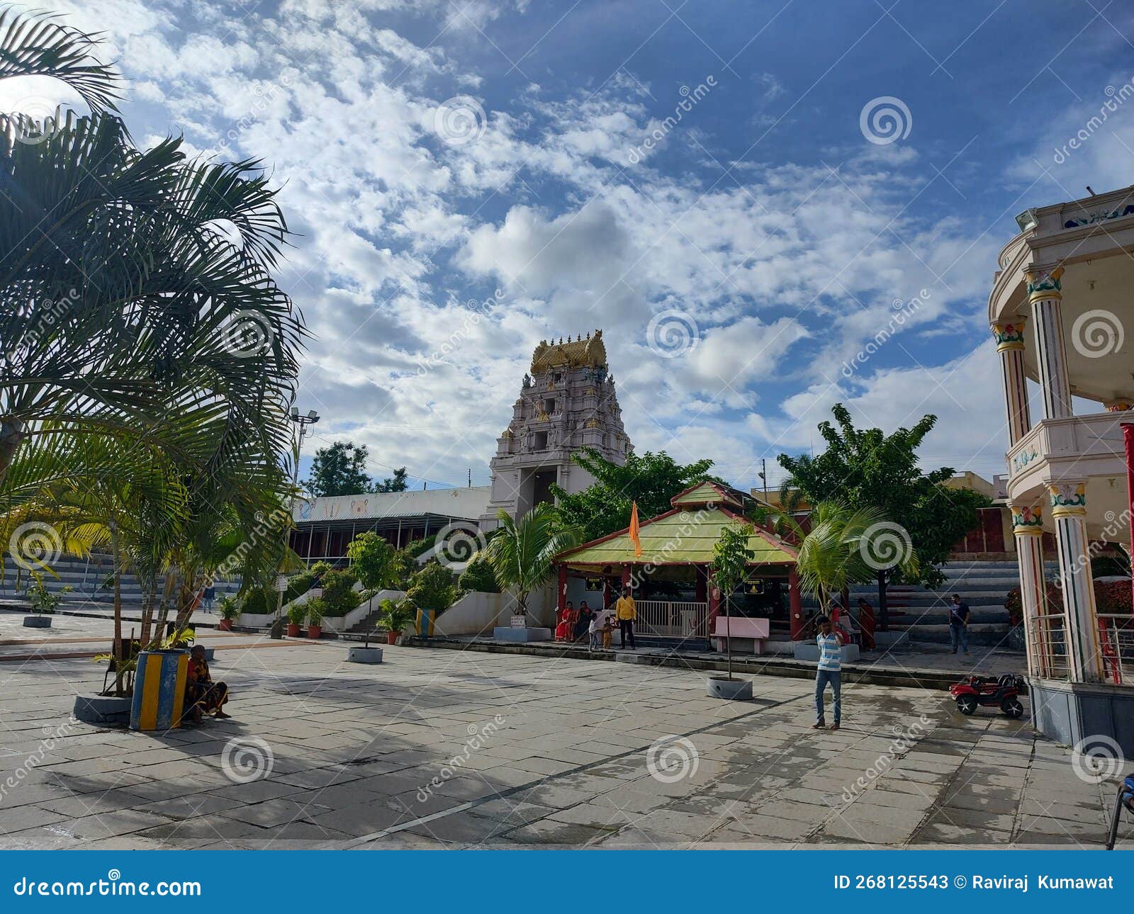 Pick of Shri Keshav Balaji Temple Editorial Stock Photo - Image of park ...