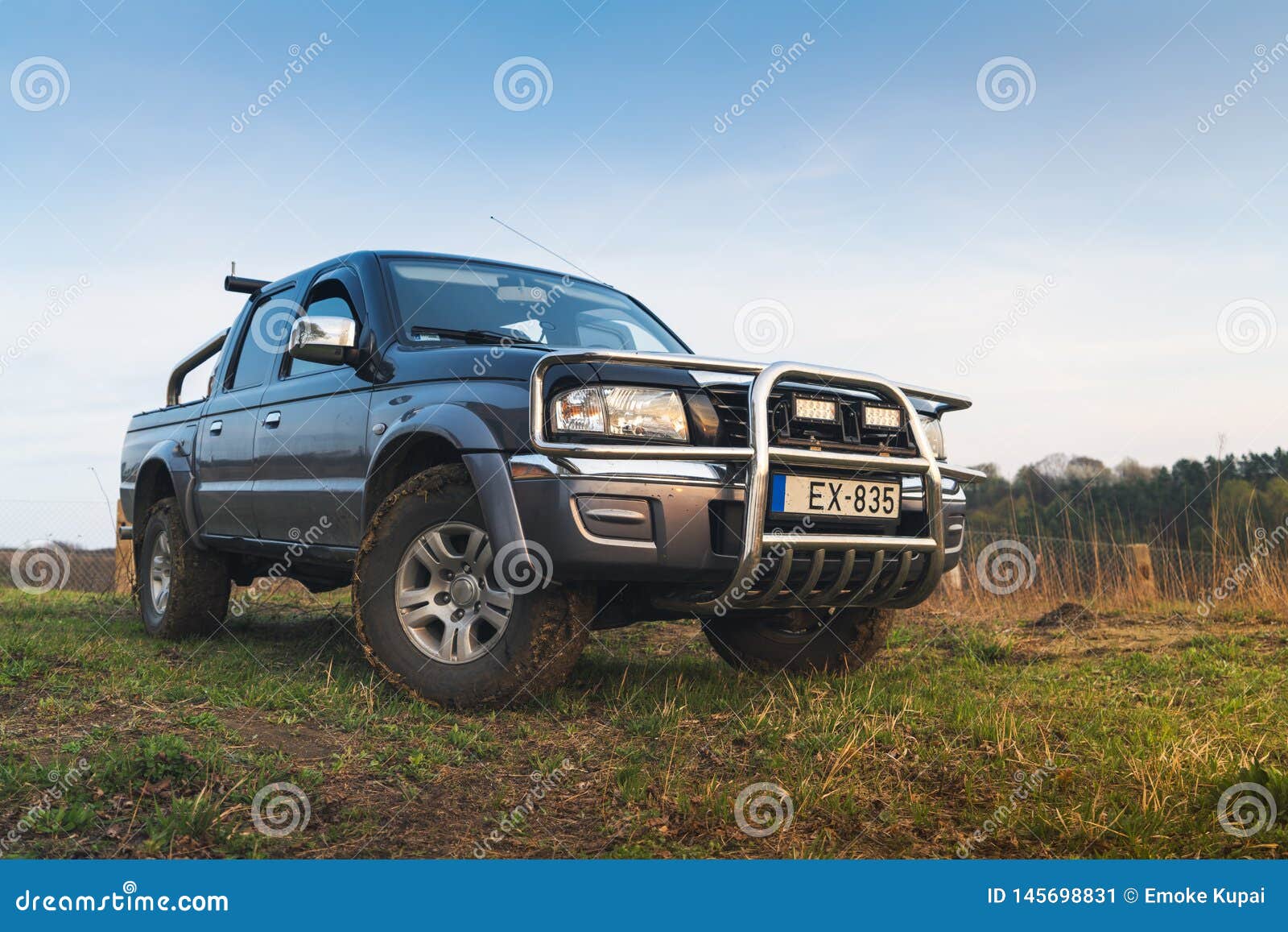 Pick Up Off Road editorial photo. Image of nature, chrome - 145698831