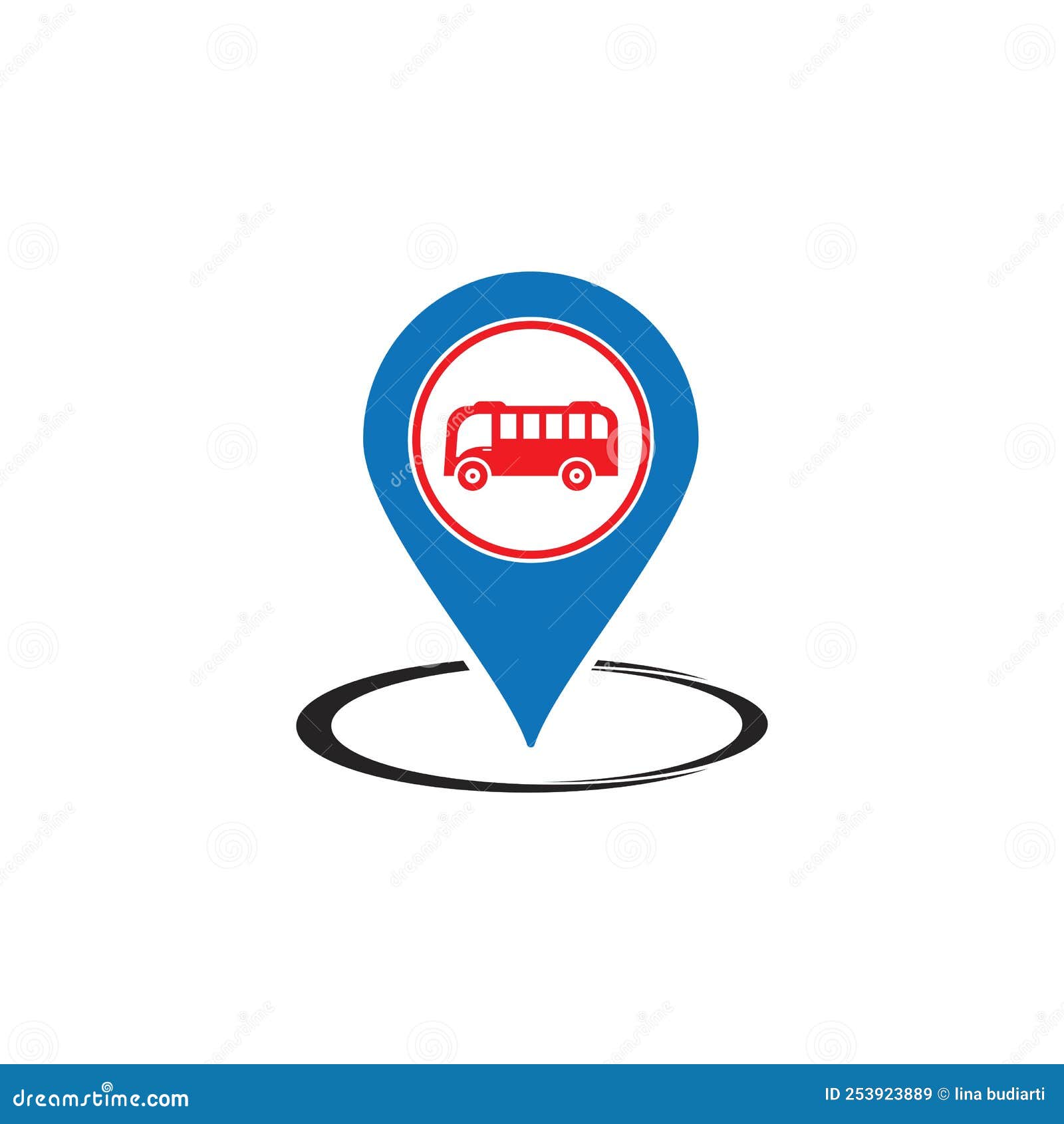 Pick-up point icon stock vector. Illustration of graphic - 253923889