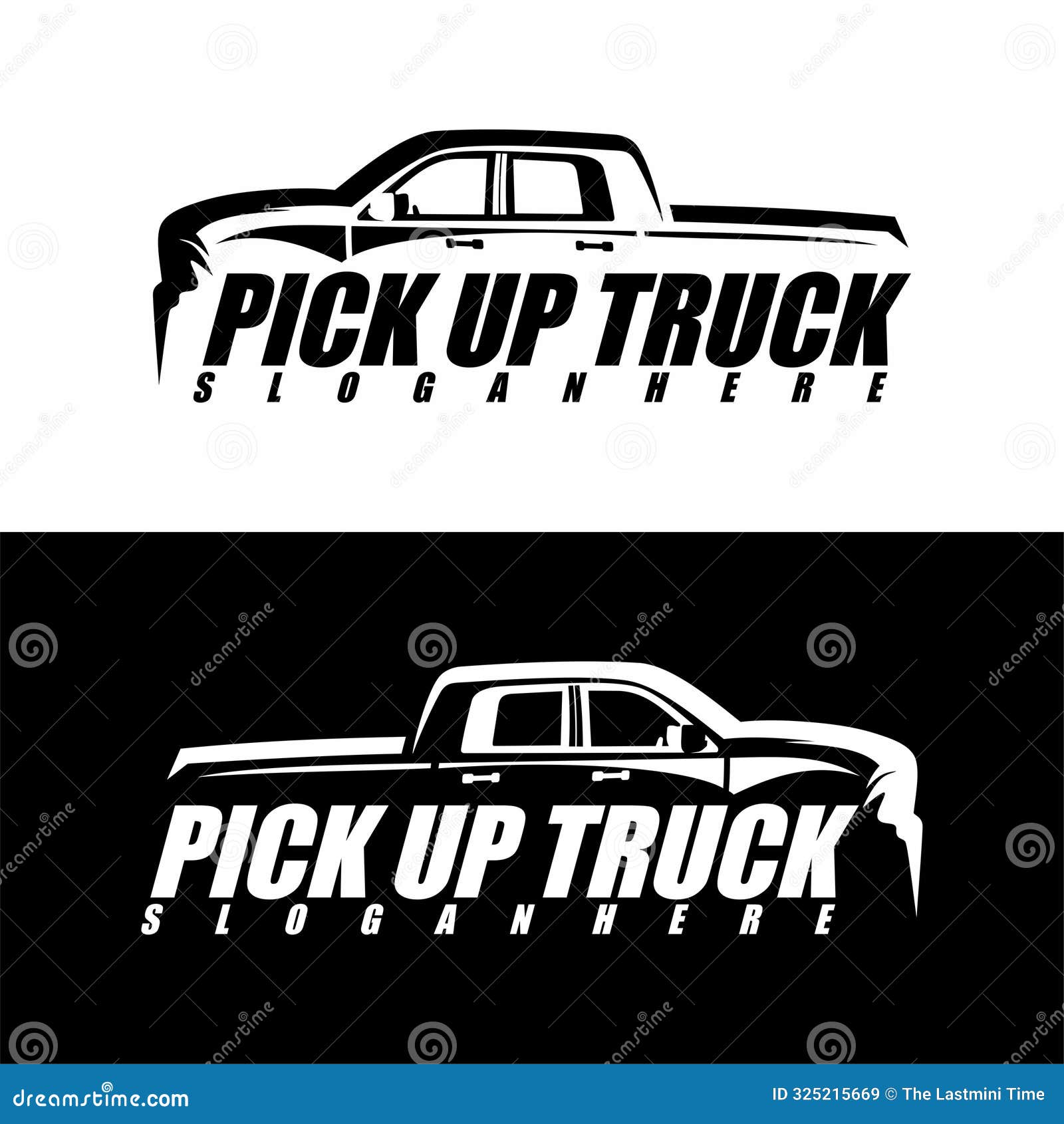 Pick Up Truck Logo Design Vector Stock Vector - Illustration of pickup ...
