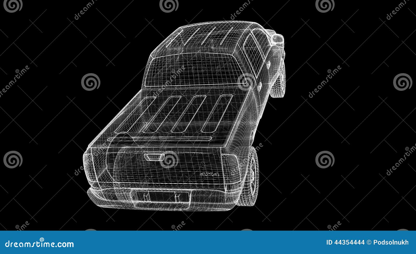 Pick up truck stock photo. Image of cars, objects, pick - 44354444