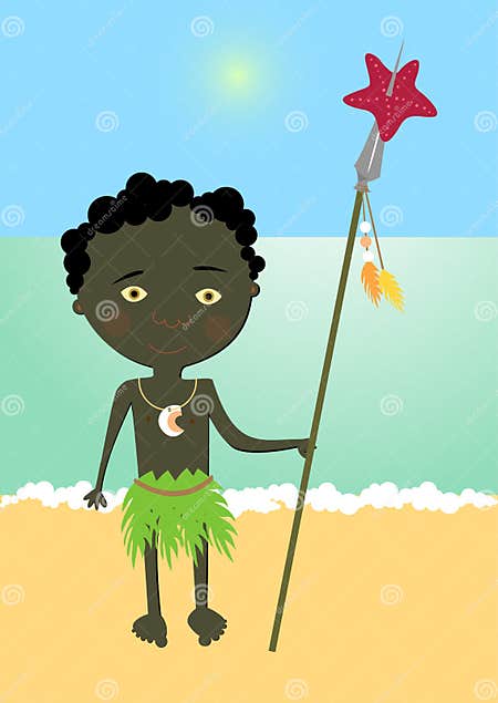 Pickaninny stock illustration. Illustration of starfish - 21830991