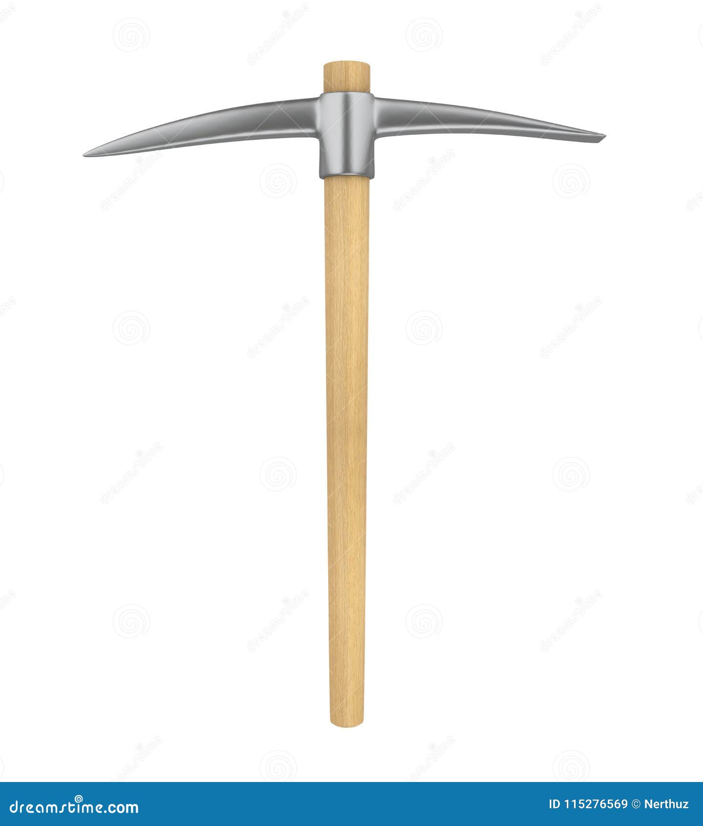 Pickaxe Isolated stock illustration. Illustration of tool - 115276569