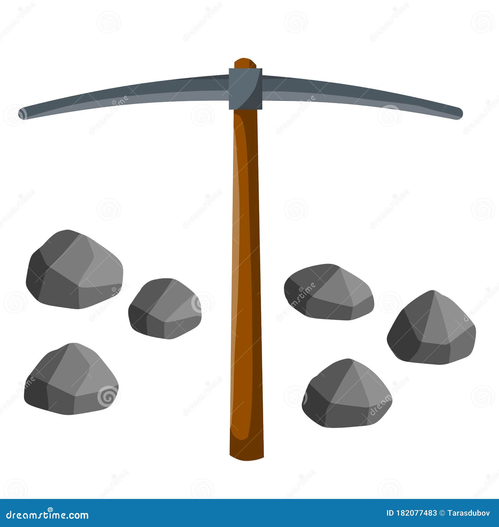 Pickaxe And Stones, Bandolier, Cartwheel, Mohawk.Wild West Set ...