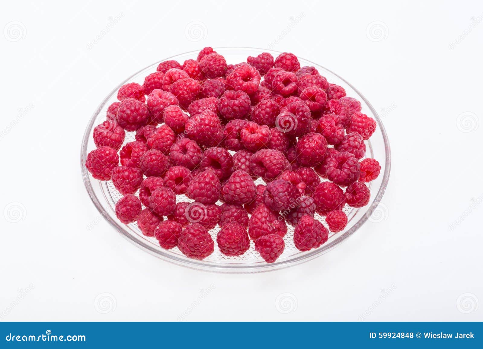 Picked Ripe Red Raspberries. Stock Photo - Image of natural, fruit ...