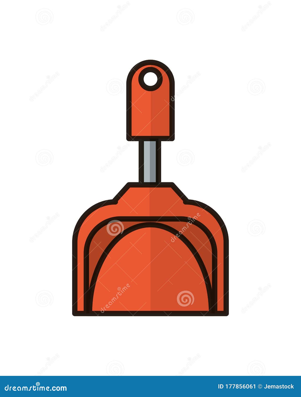 Picker Tool Clean Flat Style Icon Stock Vector - Illustration of ...