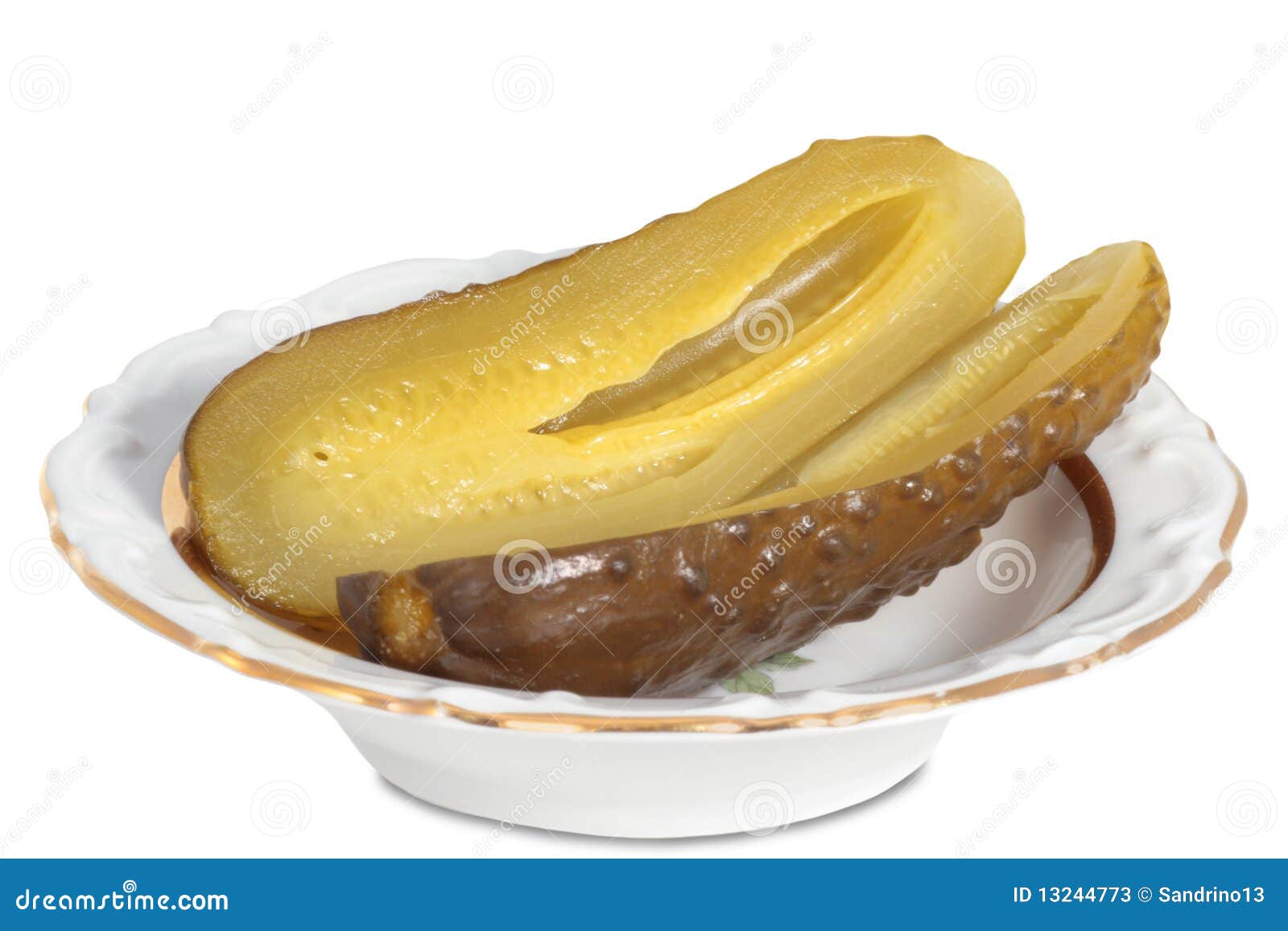 Pickle stock image. Image of saucer, sour, gourmet, marinated - 13244773