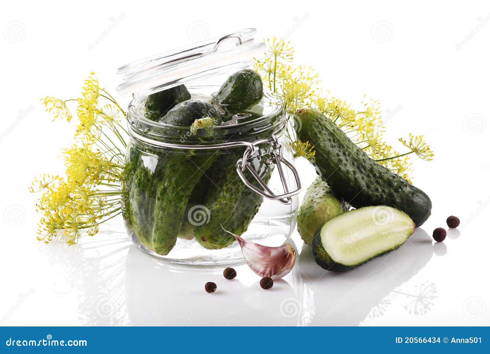 Pickle stock photo. Image of cusine, salt, pepper, horseradish - 20566434