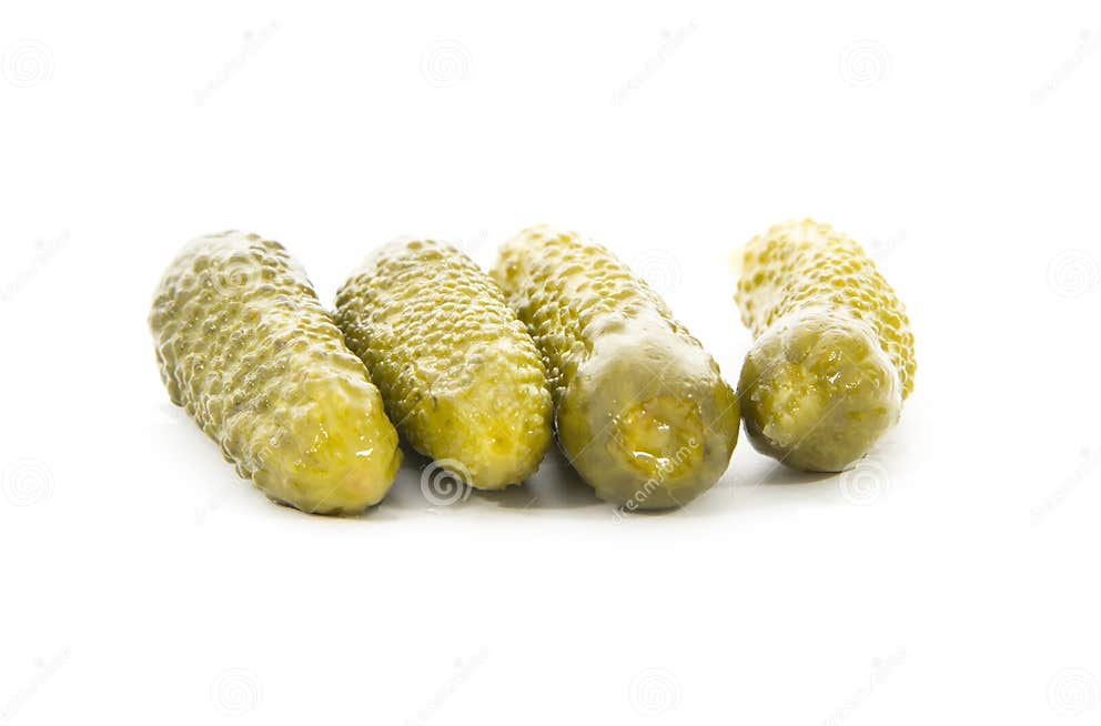 Pickle stock photo. Image of background, white, studio - 33451198