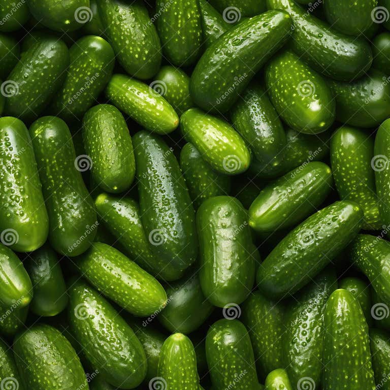 Pickle Pattern Ultra Realistic Stock Illustration - Illustration of ...