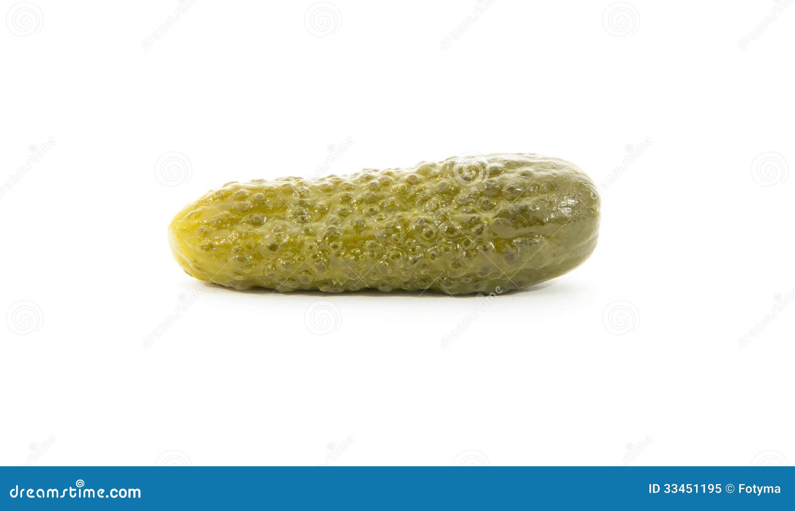 Pickle stock image. Image of isolated, white, vegetable - 33451195