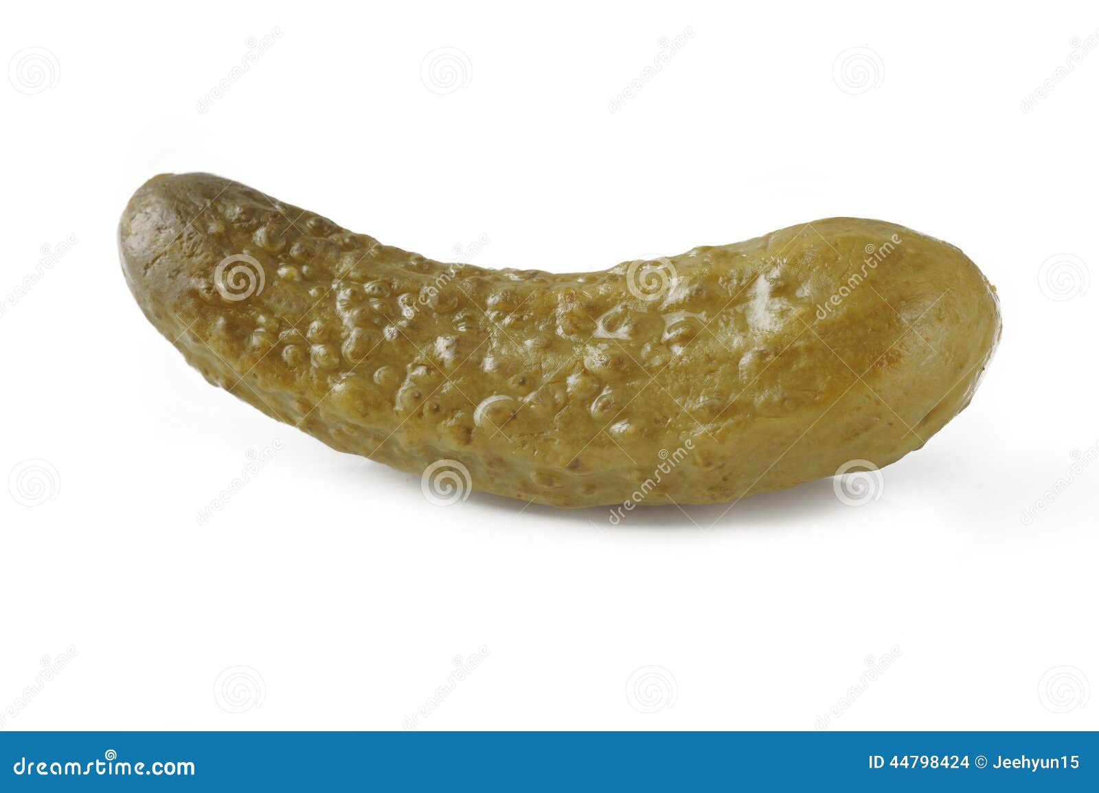 Pickle on white background stock photo. Image of ingredient - 44798424