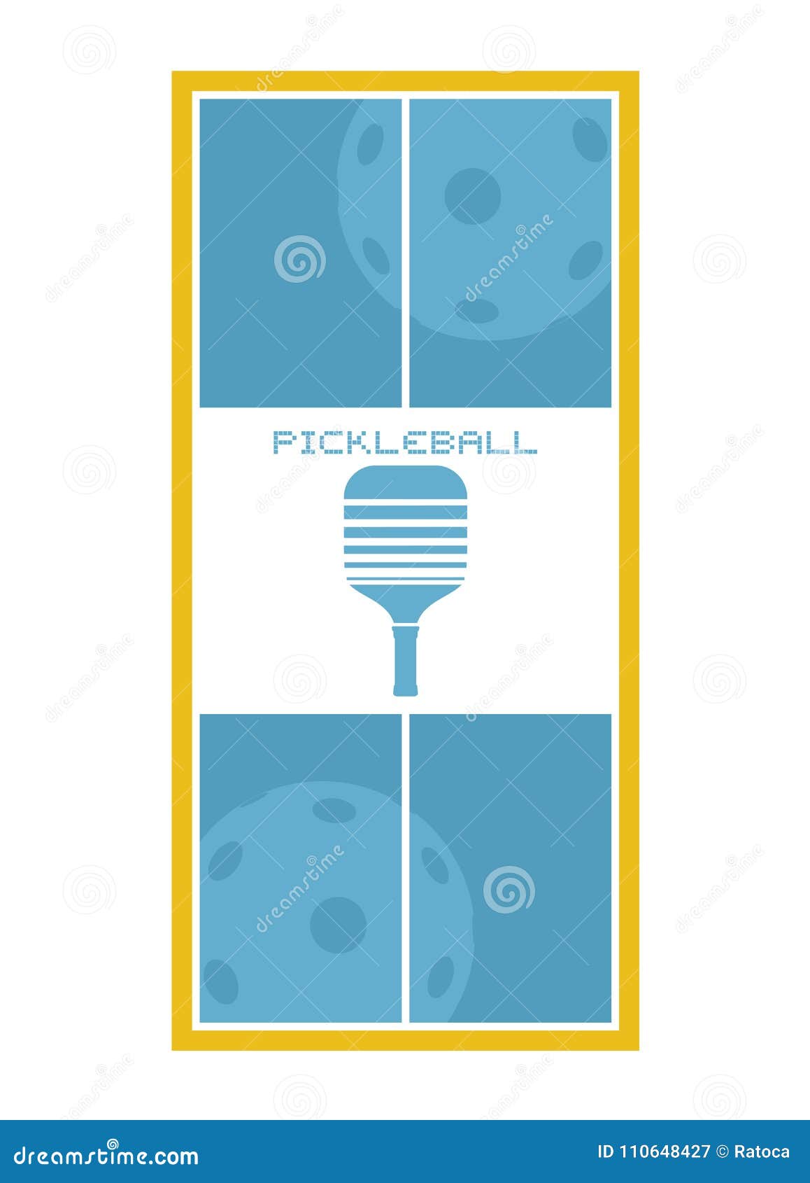 Pickleball symbol design stock vector. Illustration of pickleball ...