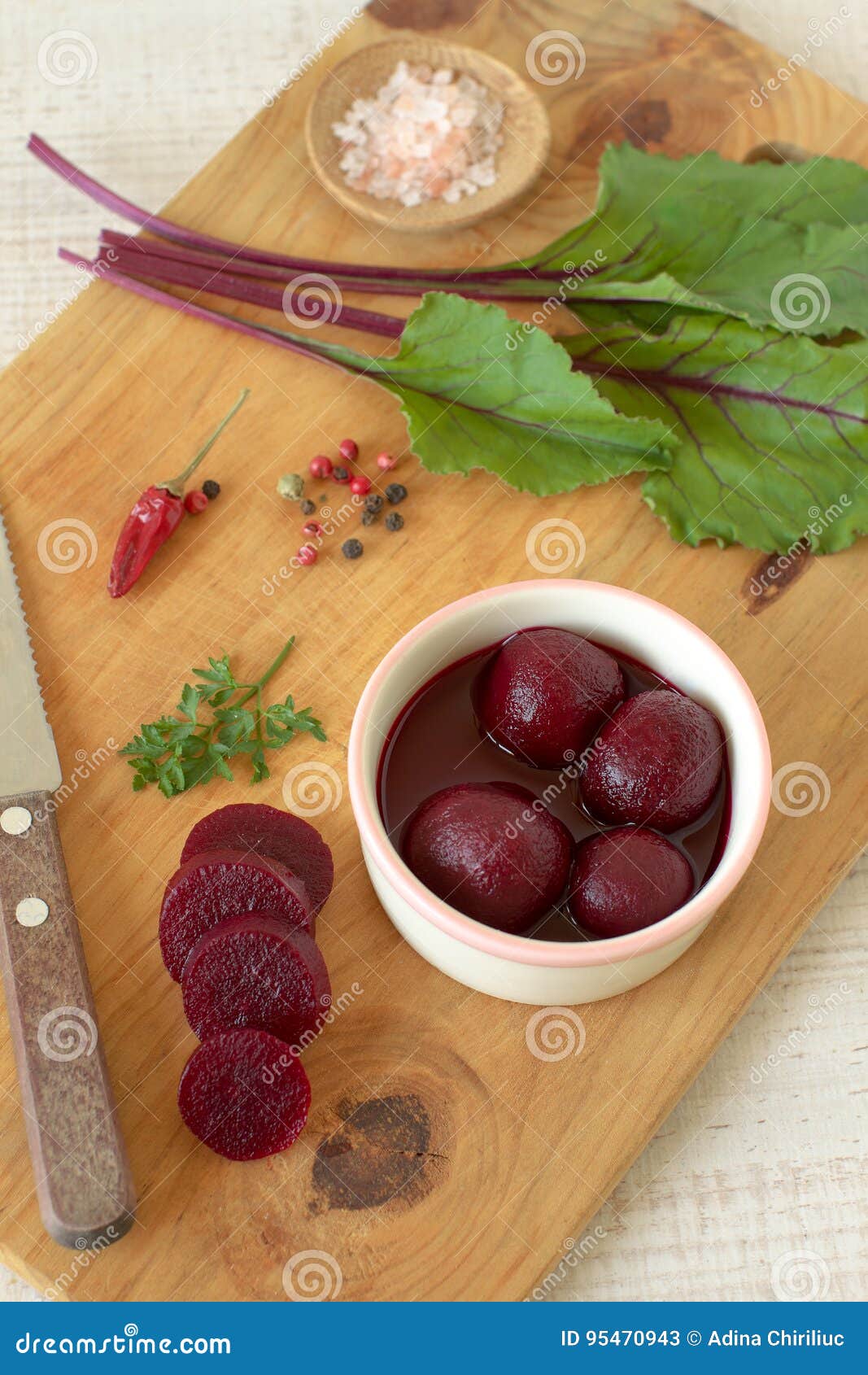 Pickled beetroots stock image. Image of ingredient, homemade - 95470943