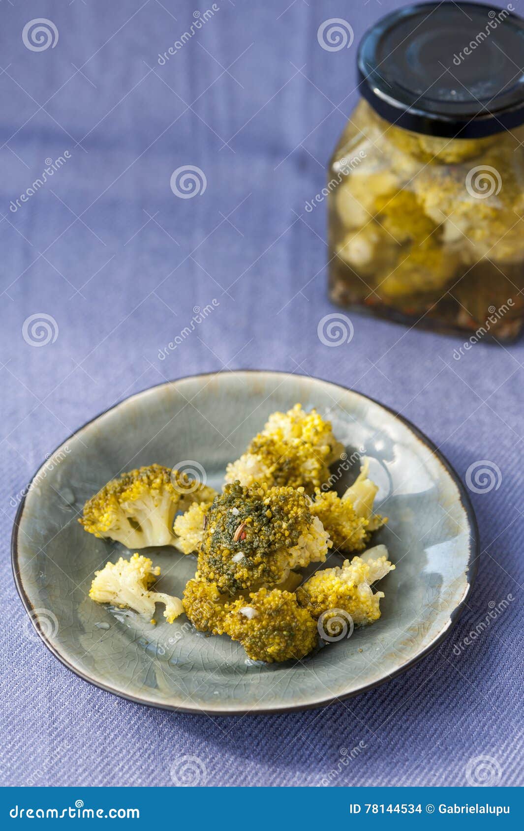 Pickled broccoli stock photo. Image of seed, bottle, mustard - 78144534
