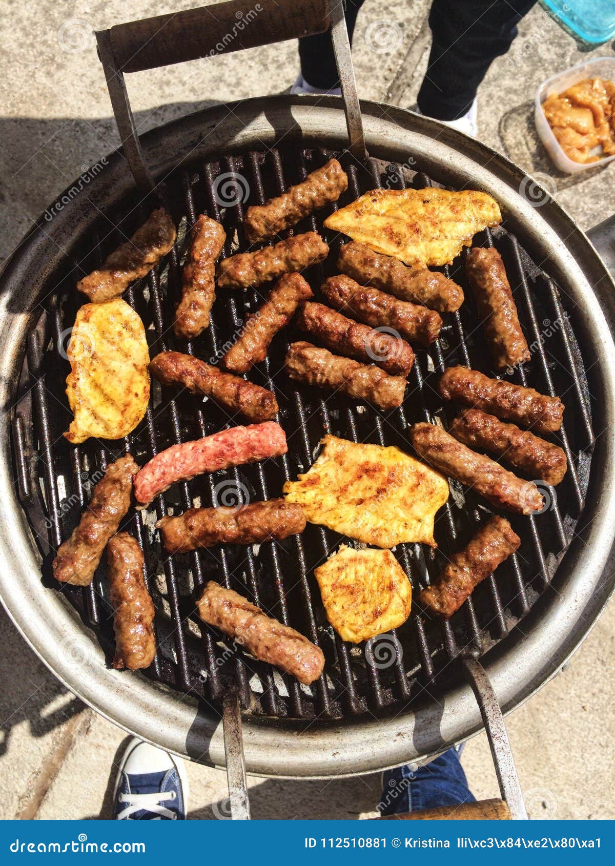 Barbecue stock image. Image of cevapi, large, fire, barbecue - 112510881