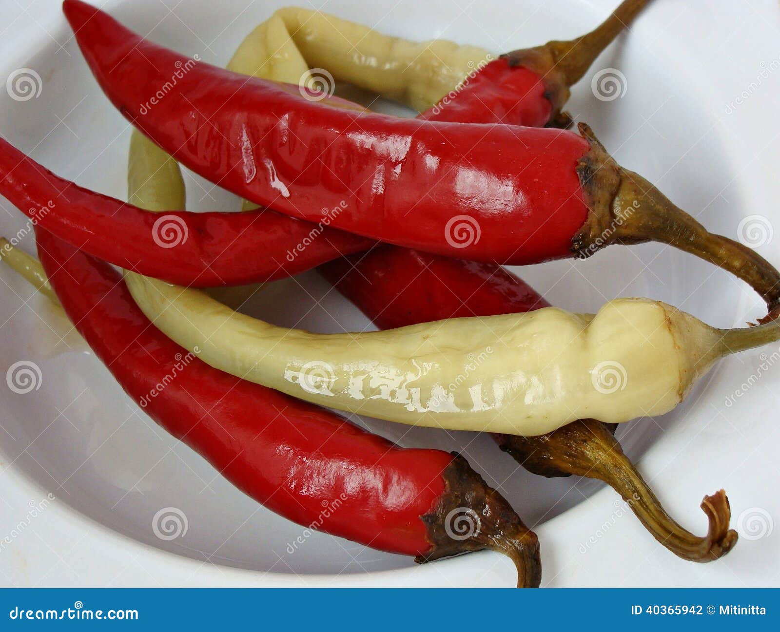 Pickled chili peppers stock photo. Image of gastronomy - 40365942