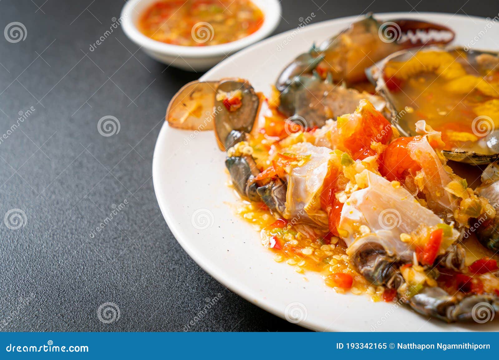 Pickled Crab Eggs with Sauce Stock Image - Image of homemade, crabs ...
