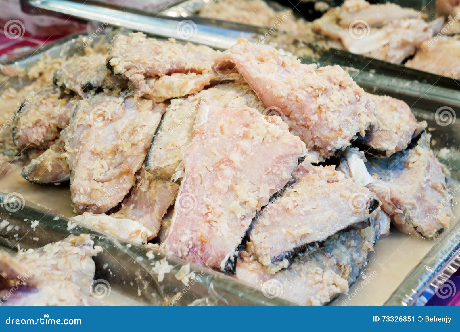 Pickled fish stock image. Image of market, lemongrass - 73326851