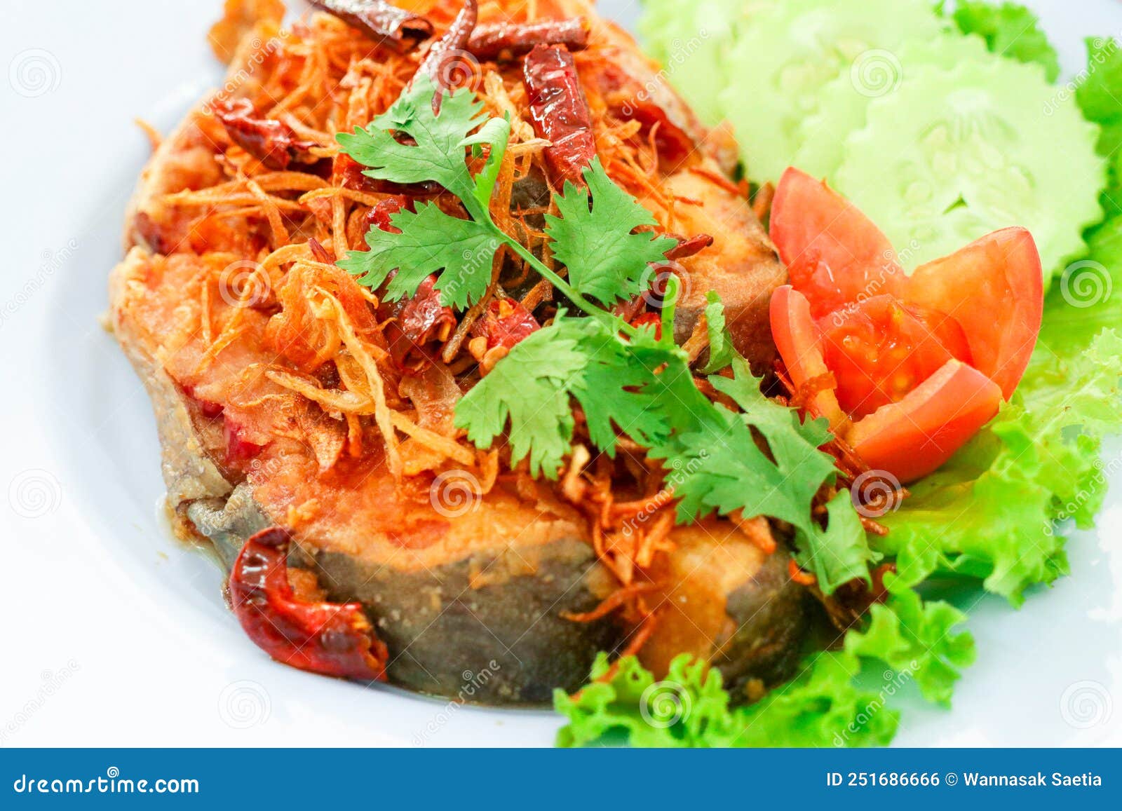 Pickled fried fish stock photo. Image of gourmet, fried - 251686666