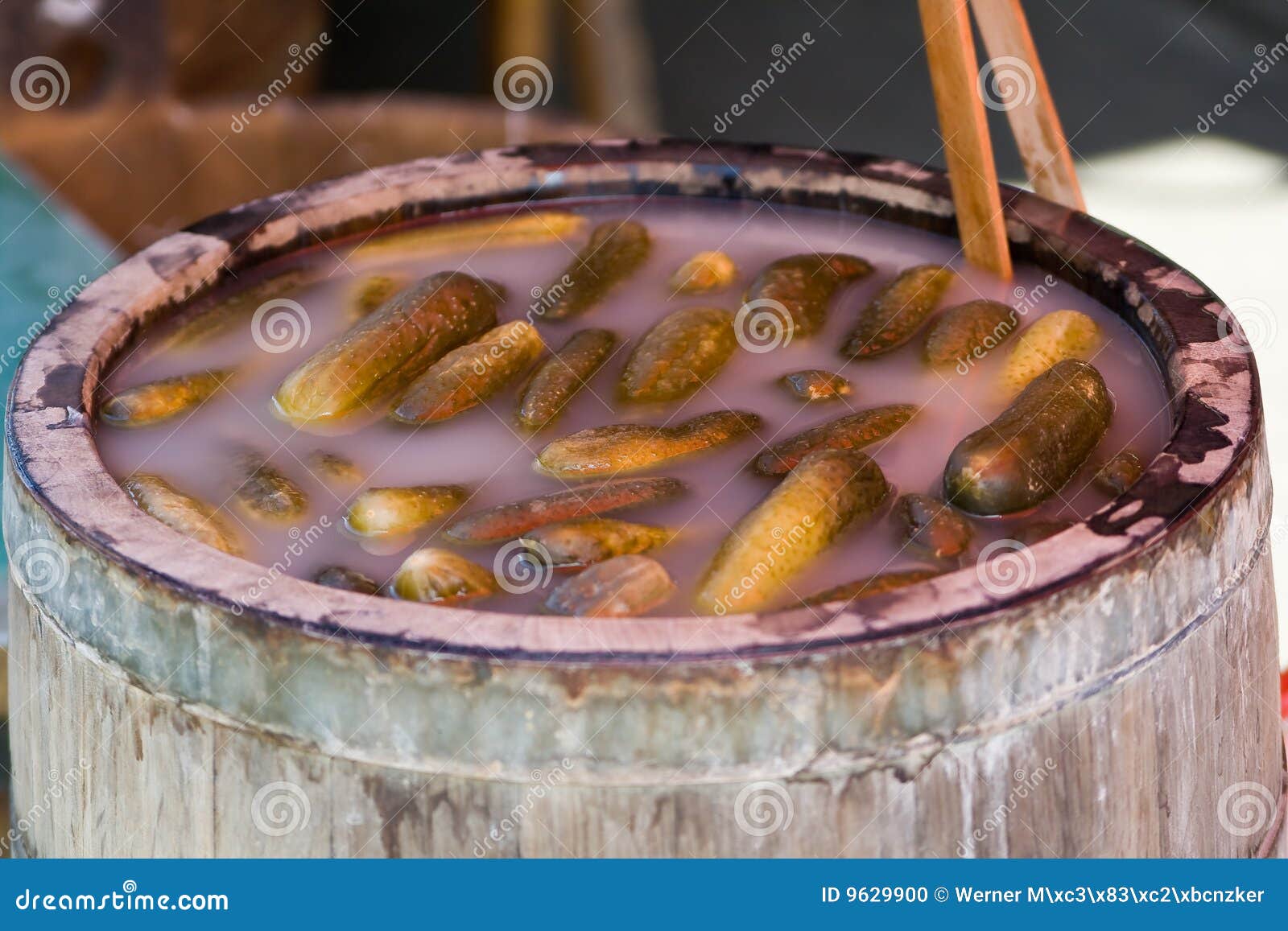 Pickled gherkin stock photo. Image of acidic, pliers, fruit - 9629900