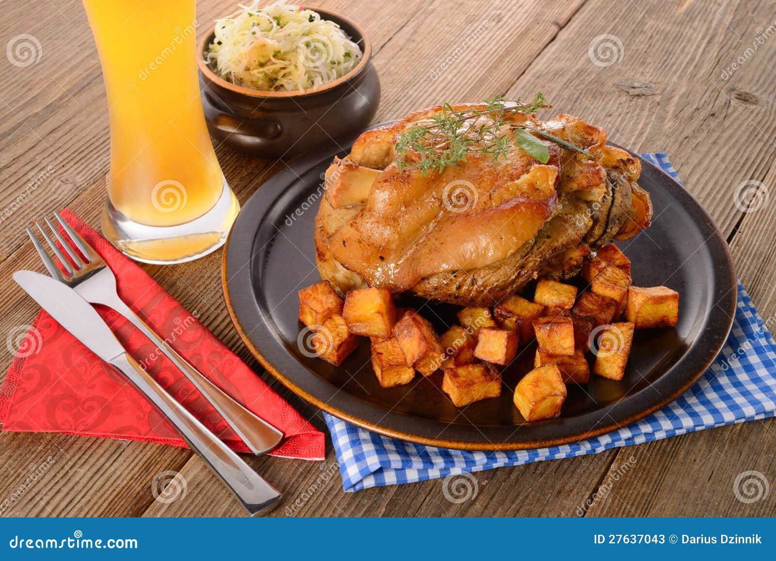Pickled ham hock stock image. Image of energy, grilled - 27637043