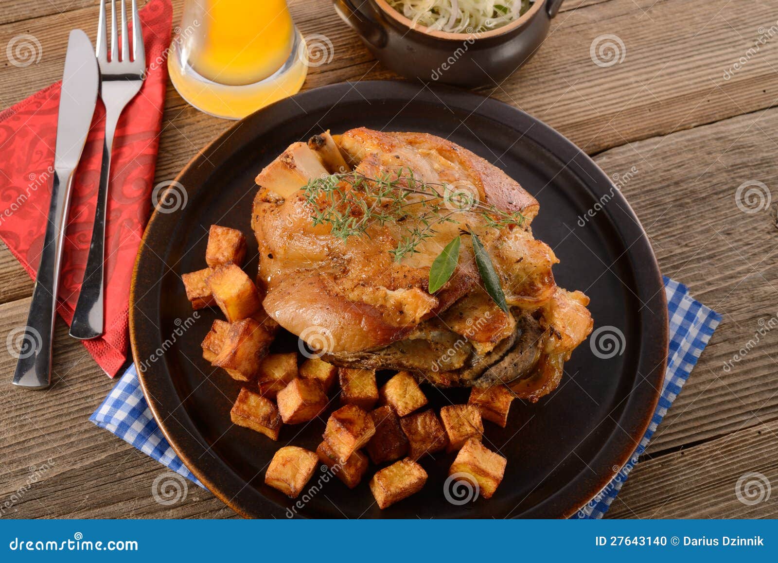 Pickled ham hock stock photo. Image of food, cooking - 27643140